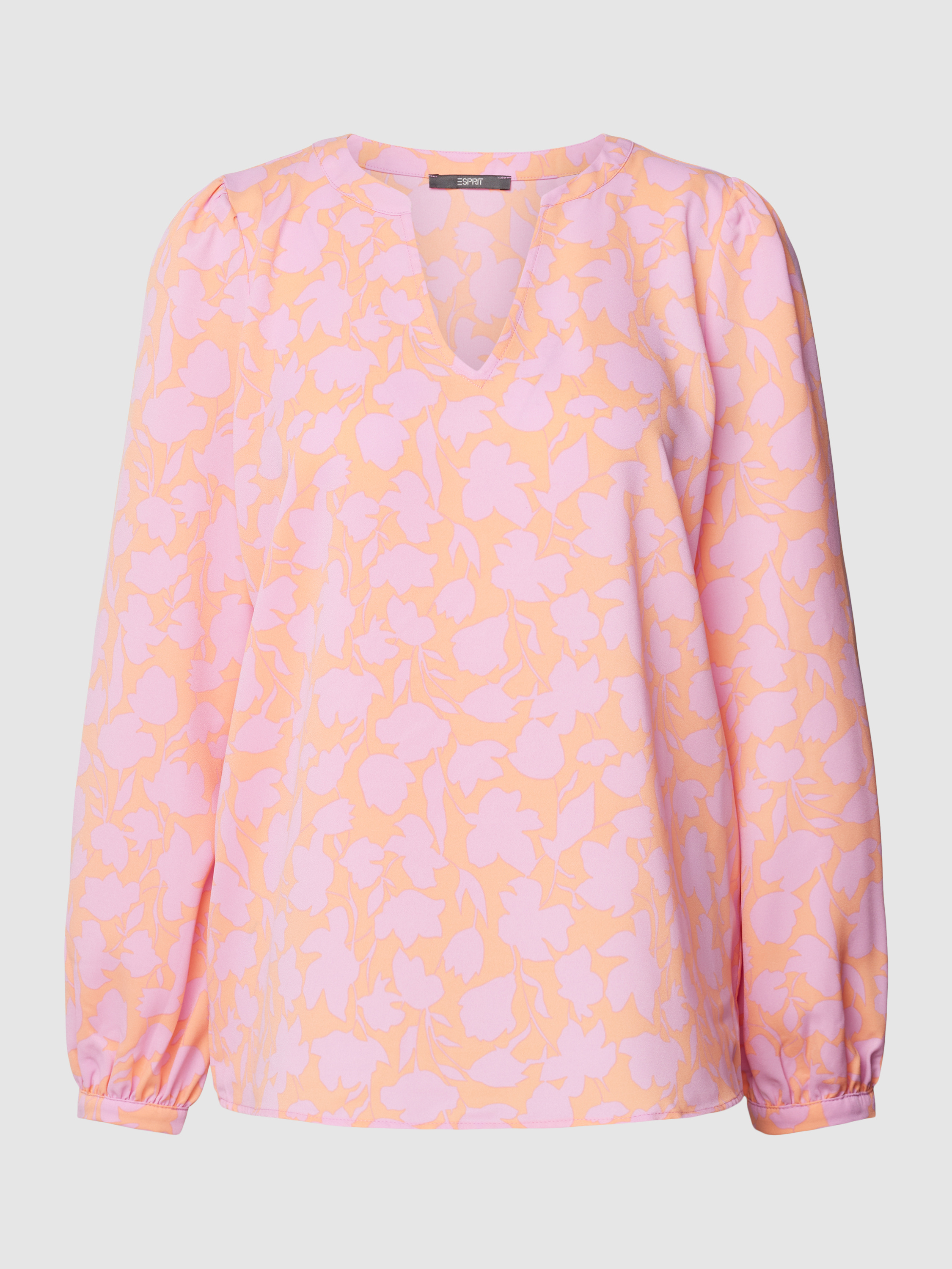 Esprit Collection Bluse mit Animal-Print (flieder) online kaufen