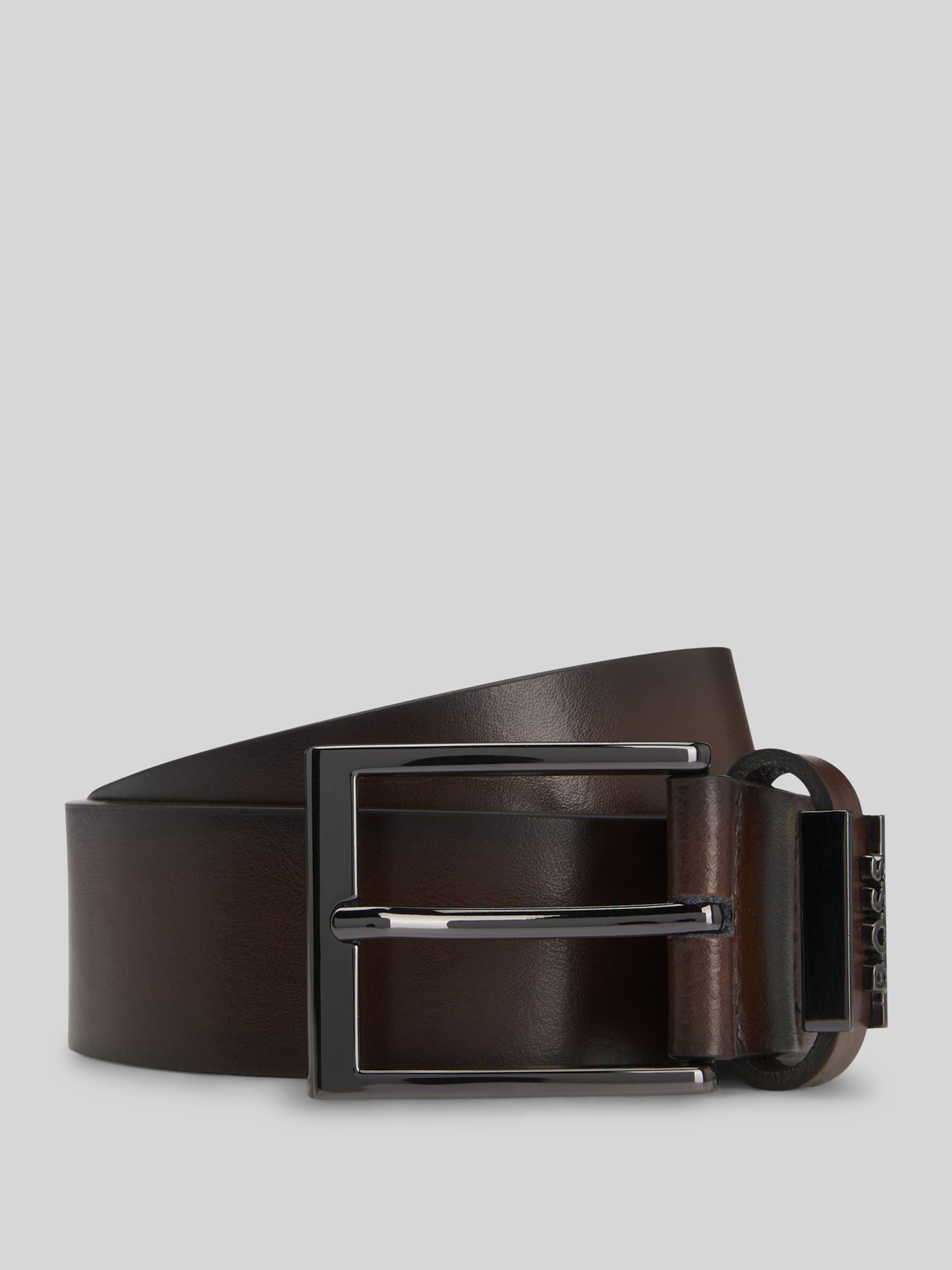 BOSS Riem van echt runderleer, model 'COLE-ANT' in middenbruin online ...