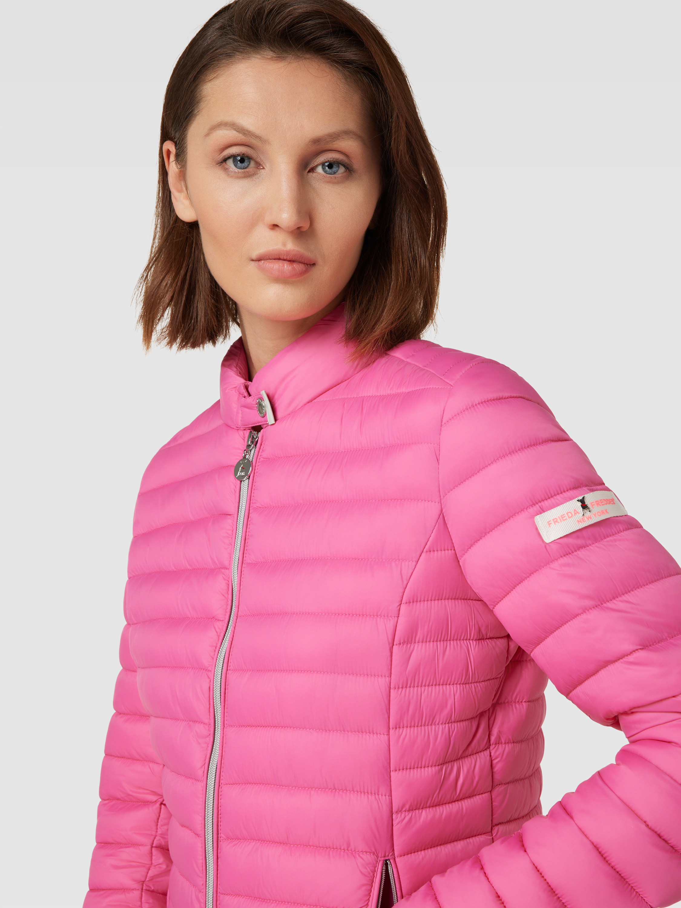 Frieda & Freddies Steppjacke mit Zweiwege-Reißverschluss (pink) online ...