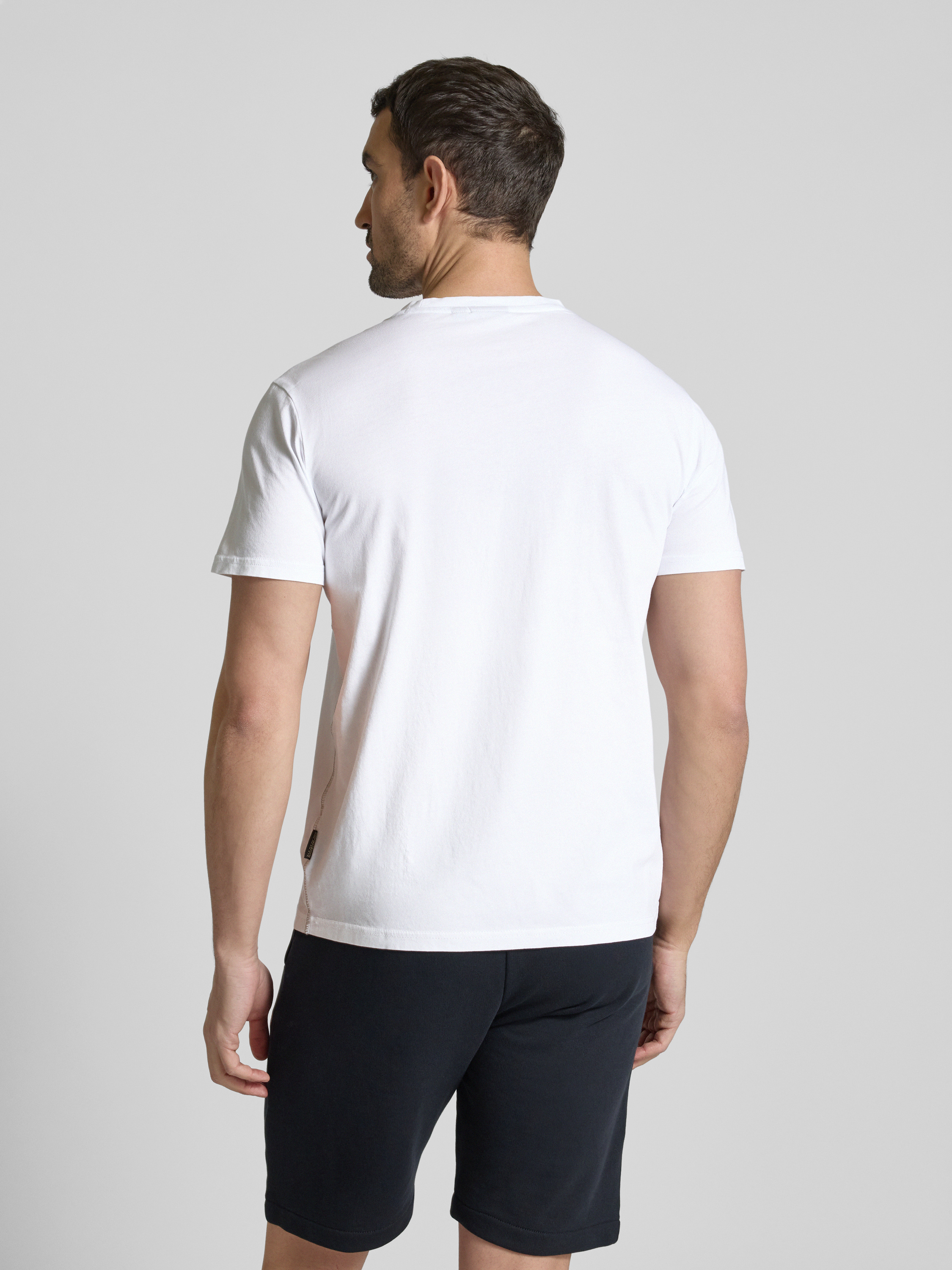 Napapijri T-Shirt mit Label-Print Modell 'AYLMER' (weiss) online kaufen