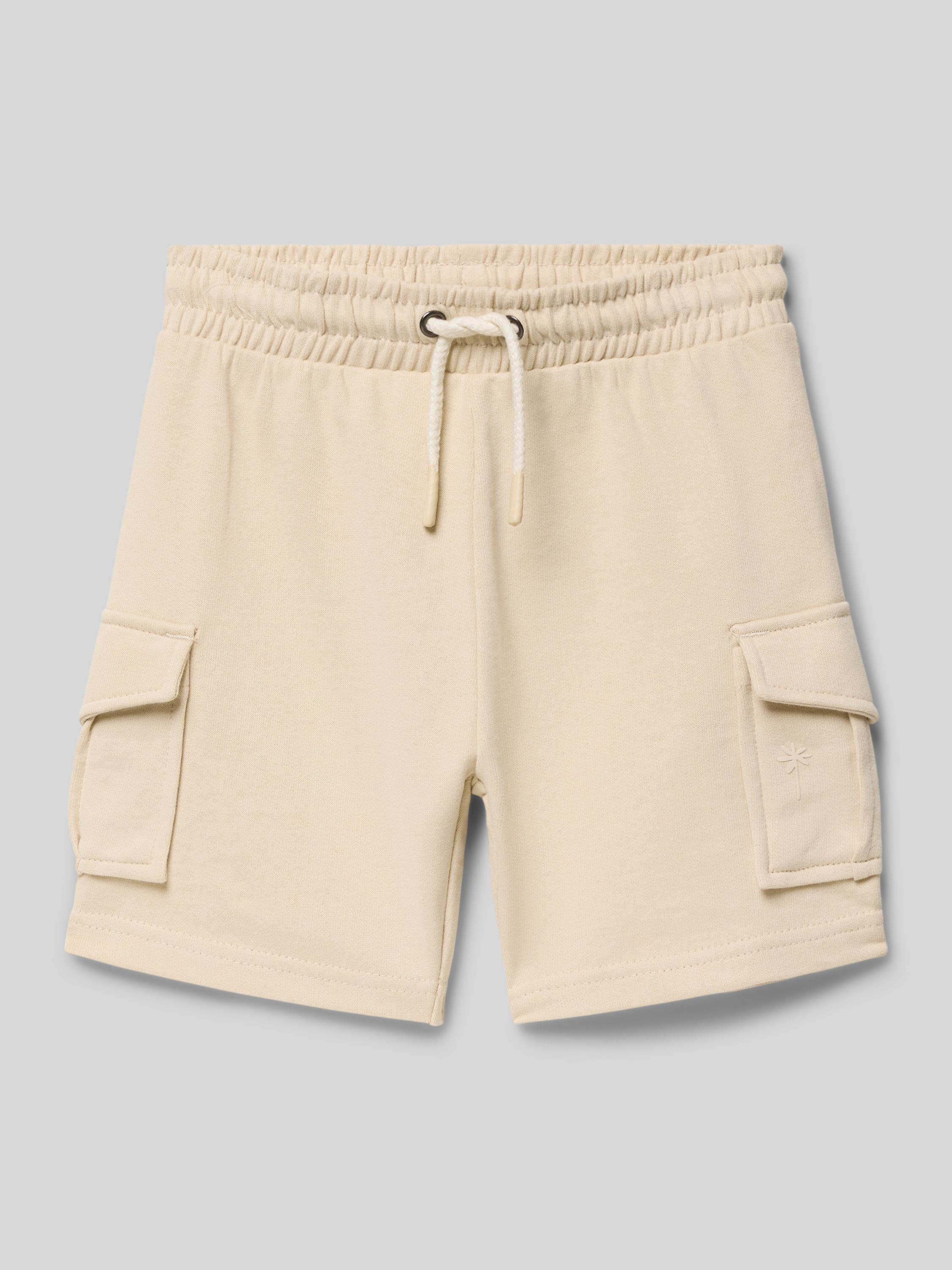 Blue Seven Straight Fit Shorts mit Cargo-Taschen (stein) online kaufen