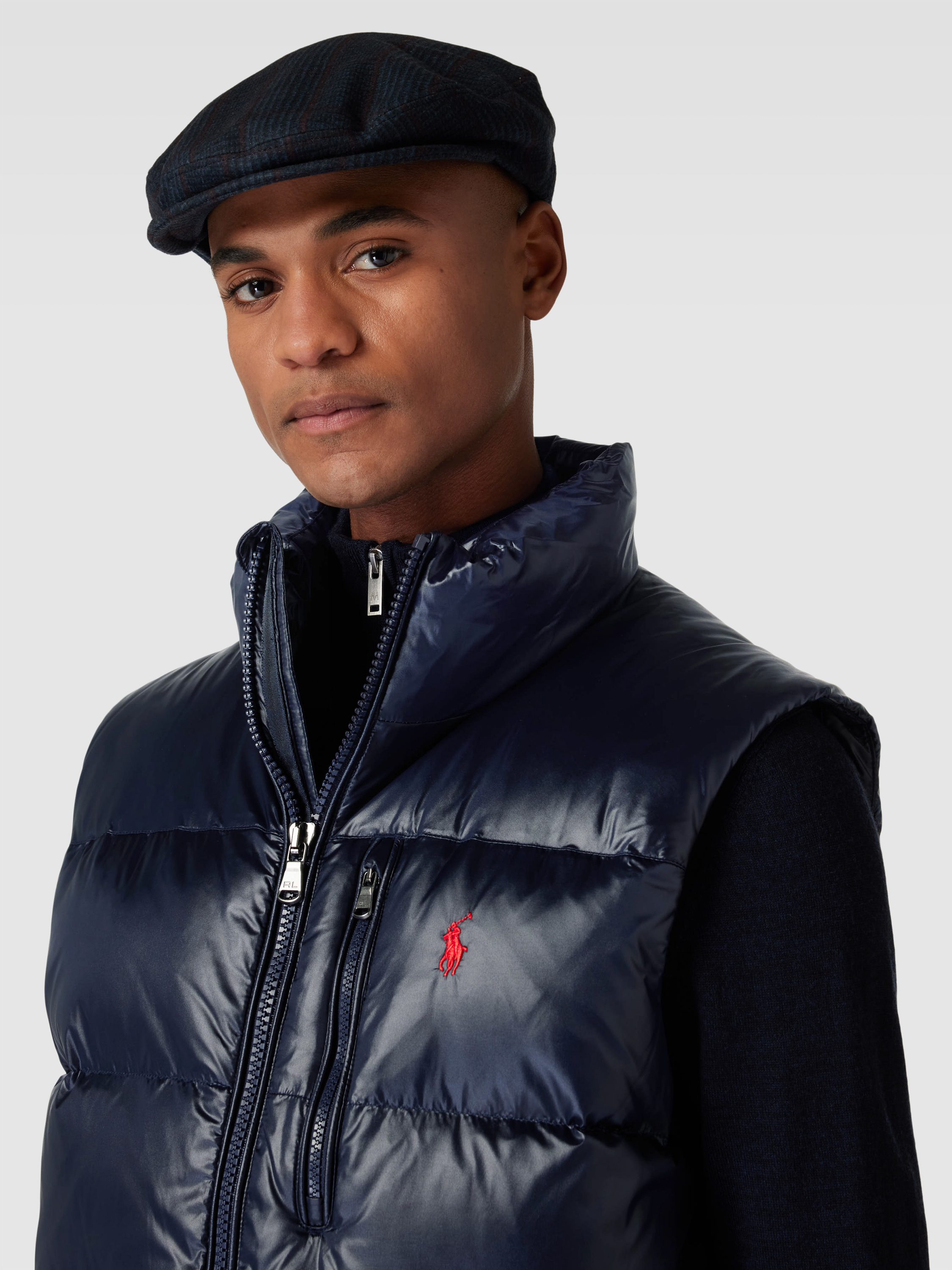 Polo Ralph Lauren Daunenweste mit Stehkragen (dunkelblau) online kaufen