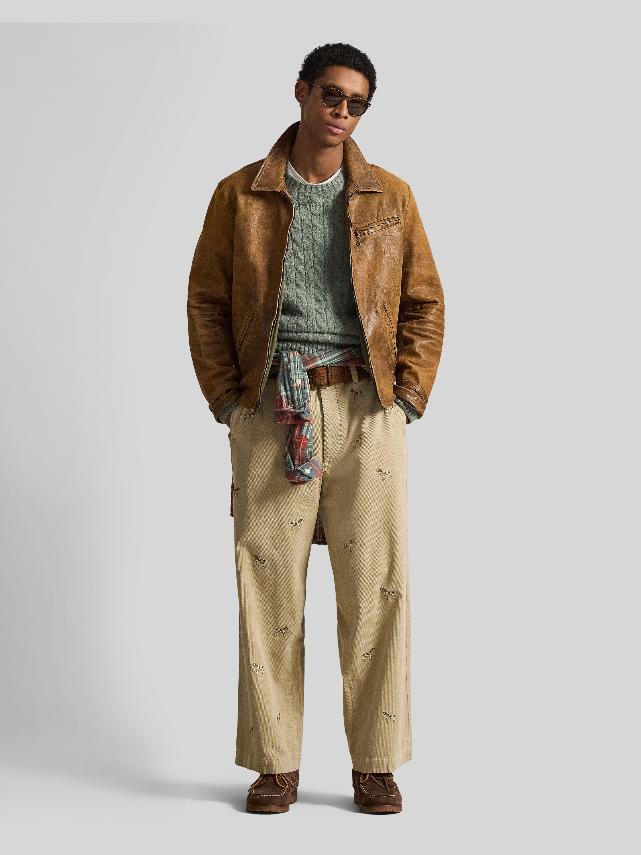 Kup online Polo Ralph Lauren Bomberka o kroju regular fit z owczej ...