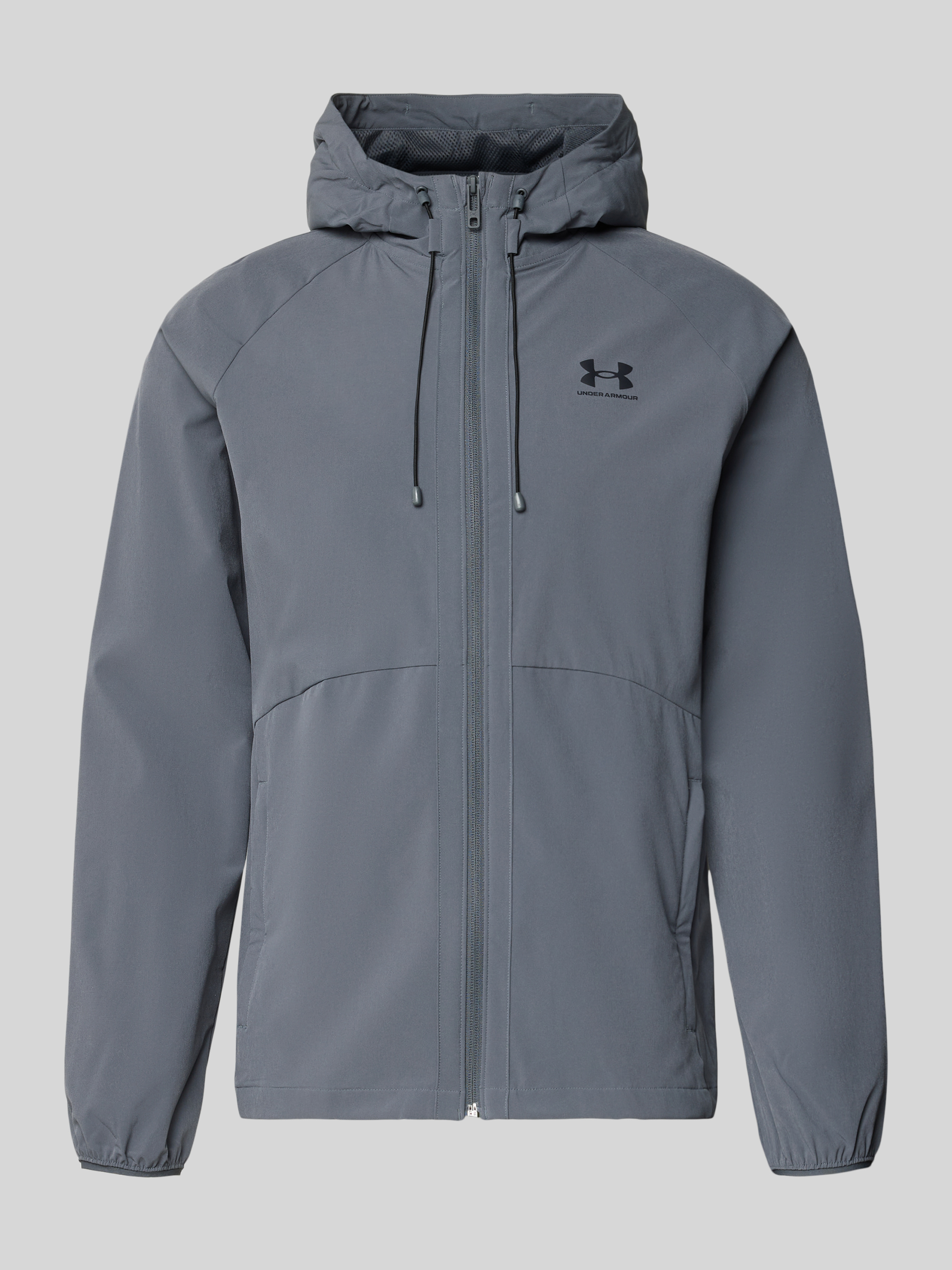 Under Armour Regular Fit Jacke mit Logo-Print Modell 'Vibe' (anthrazit) online kaufen