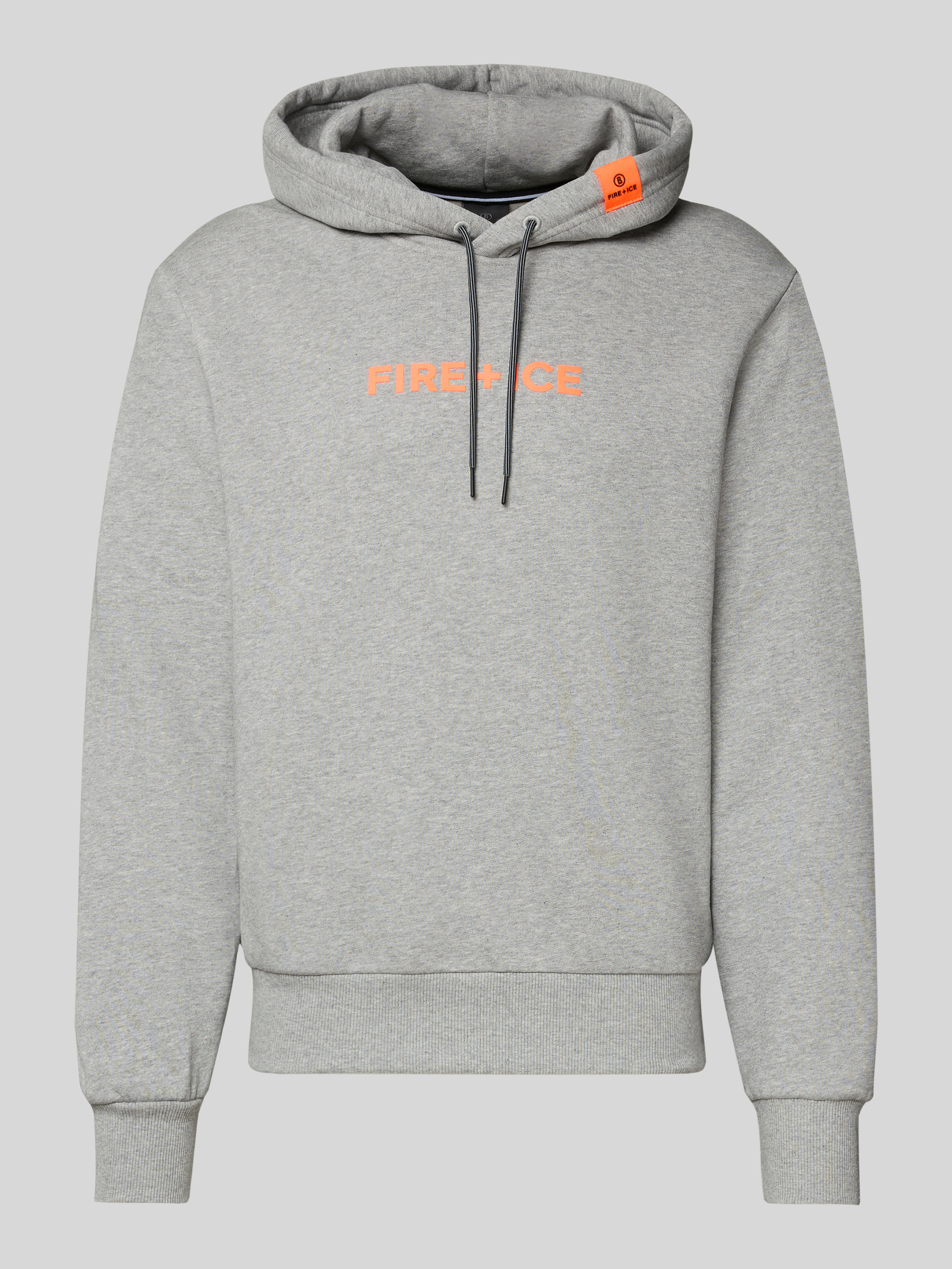FIRE + ICE Hoodie mit Logo Modell 'COVELL' (hellgrau) online kaufen