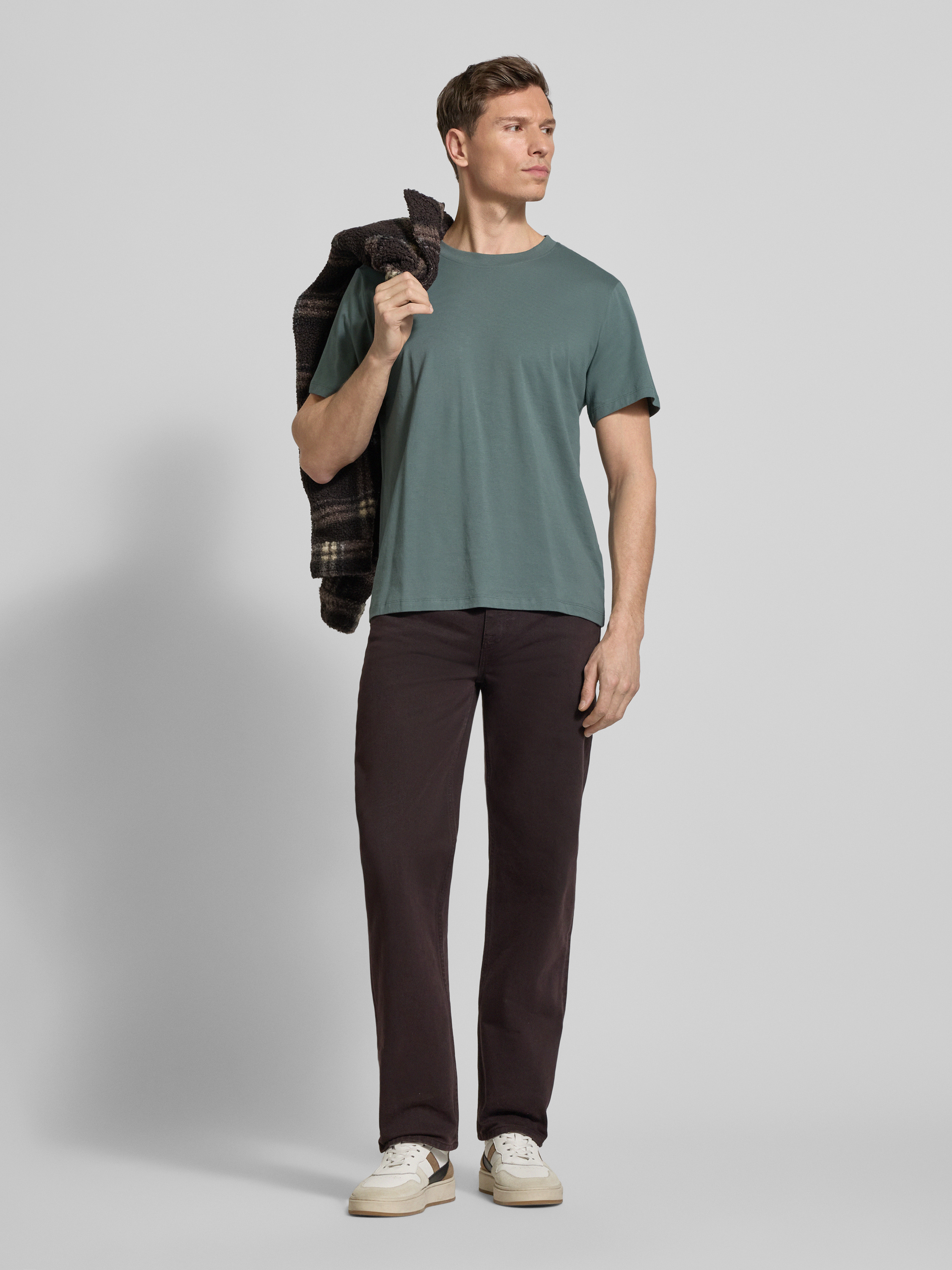 SELECTED HOMME Regular Fit T-Shirt aus reiner Baumwolle Modell 'ASPAN ...