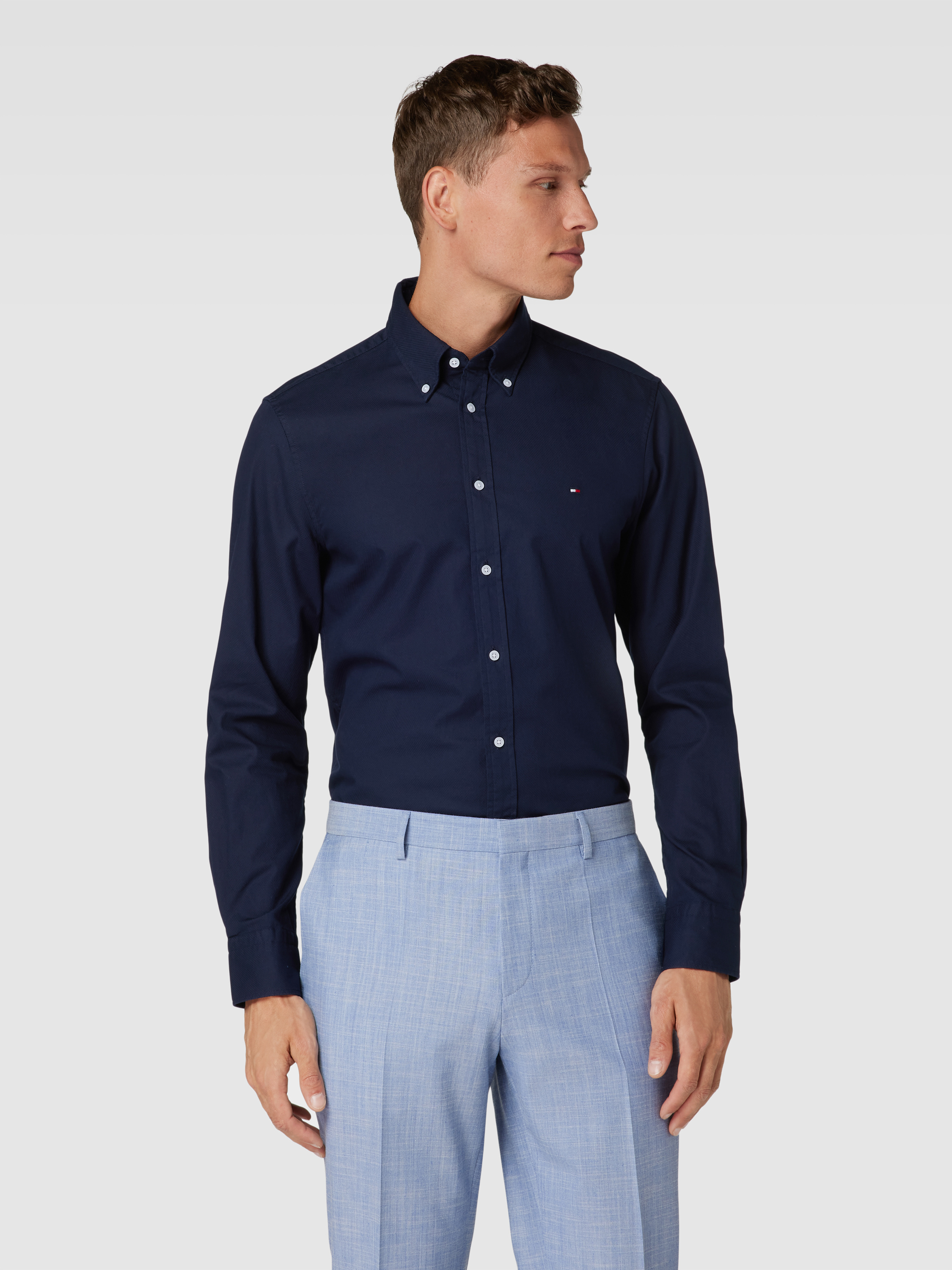 Tommy Hilfiger Tailored Zakelijk overhemd met button-downkraag, model ...