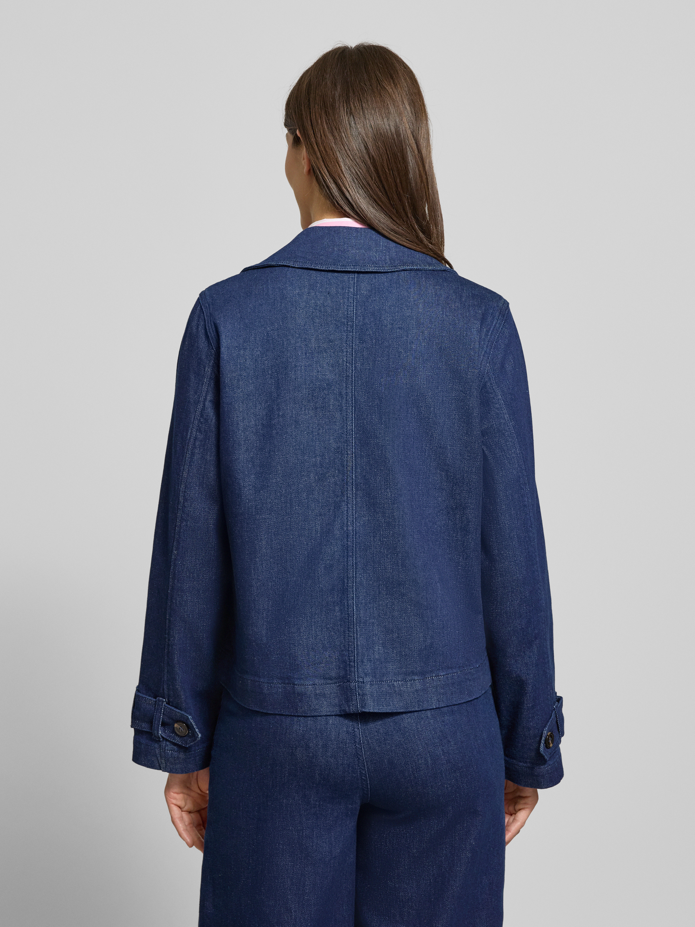 Kup online More & More Kurtka z zapięciem na guzik (jeansowy niebieski)