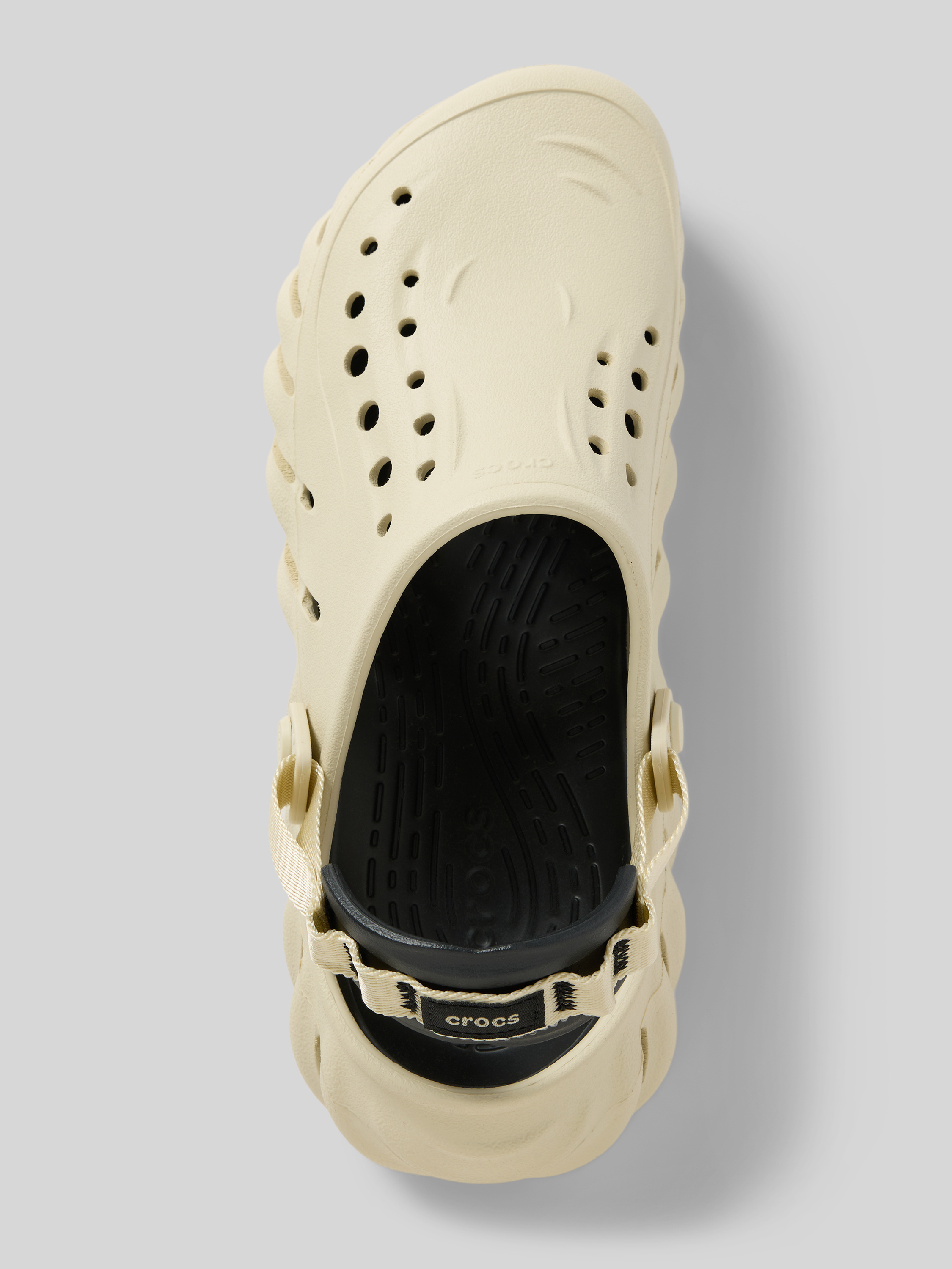 Crocs Hausschuhe mit Label-Detail (sand) online kaufen