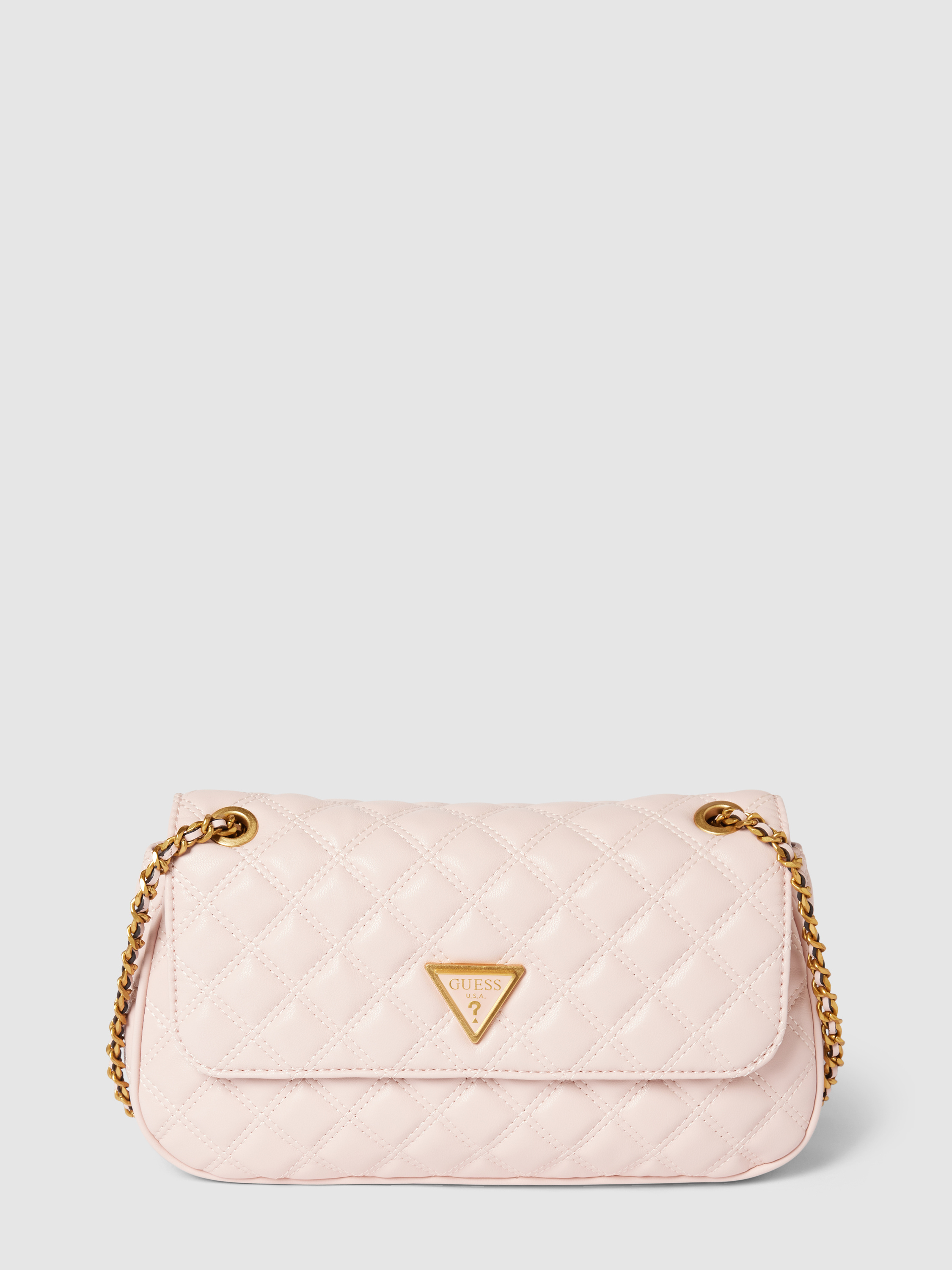 Guess Handtas met doorgestikte naden, model 'GIULLY' in rosé online ...