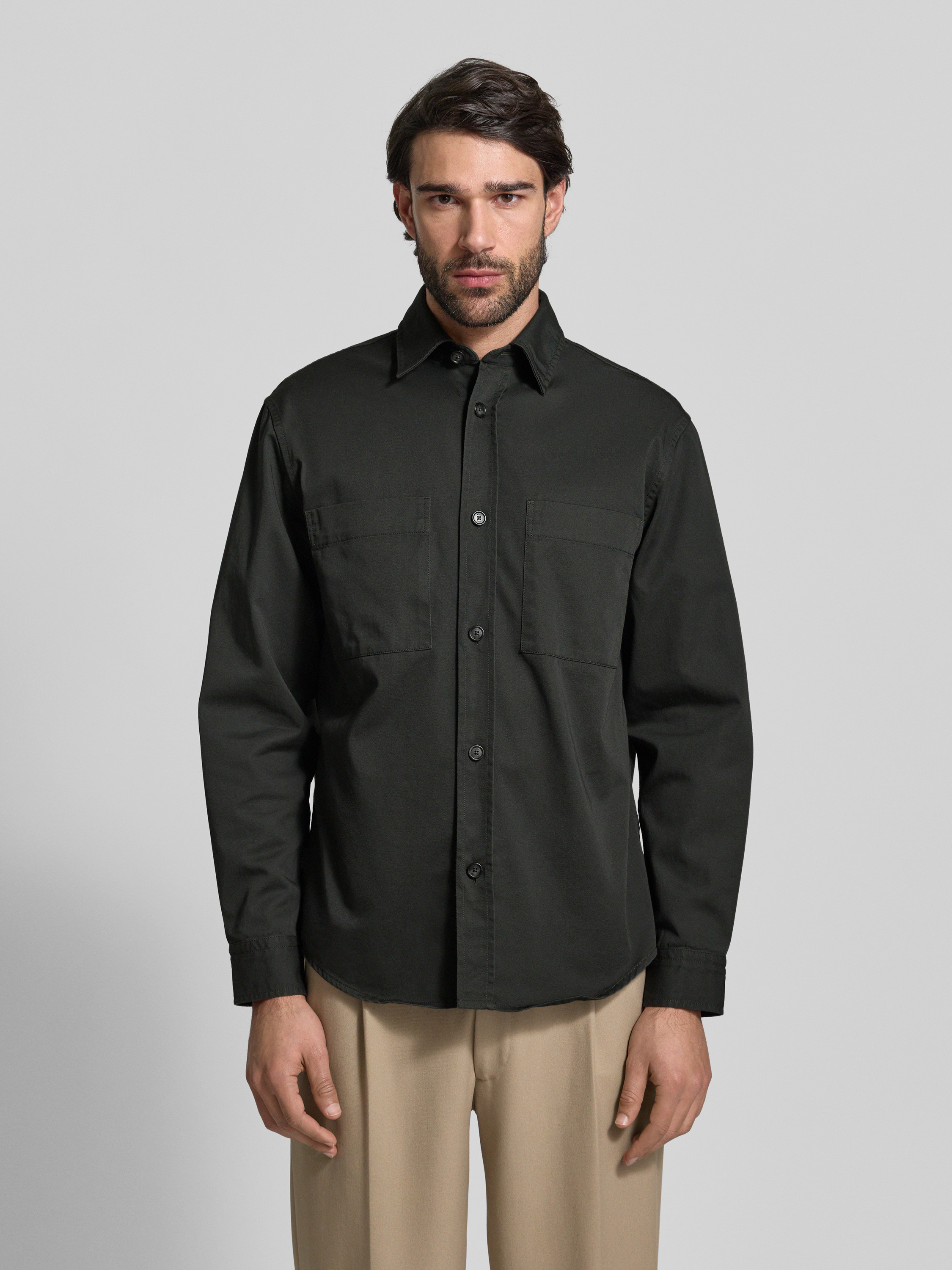 BOSS Relaxed fit overhemdjack van puur katoen, model 'H-OWEN-K-2PP-261 ...
