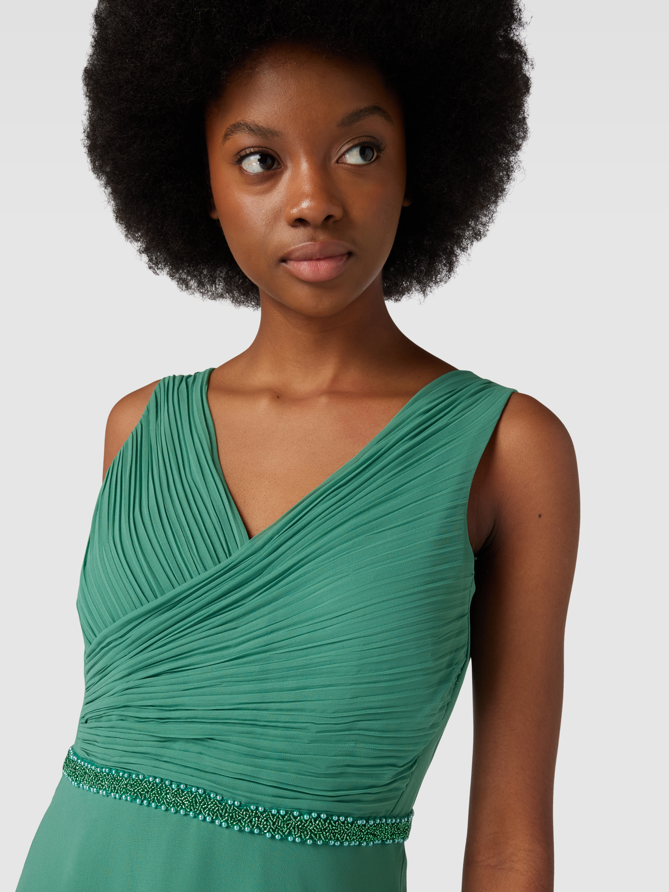 Vera Mont Abendkleid in Wickel-Optik (gruen) online kaufen
