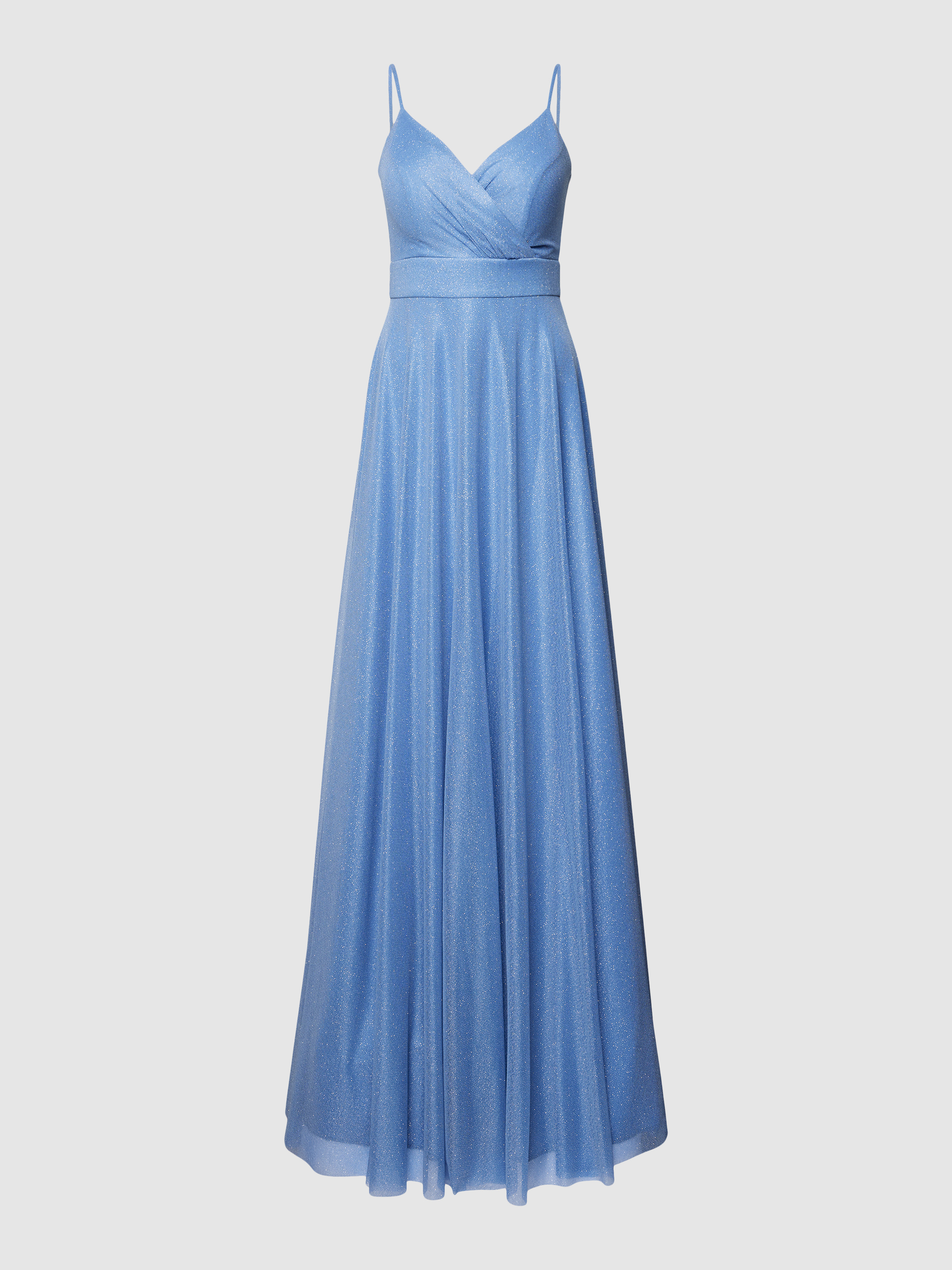 Kup online TROYDEN COLLECTION Sukienka wieczorowa z błyszczącym efektem ...