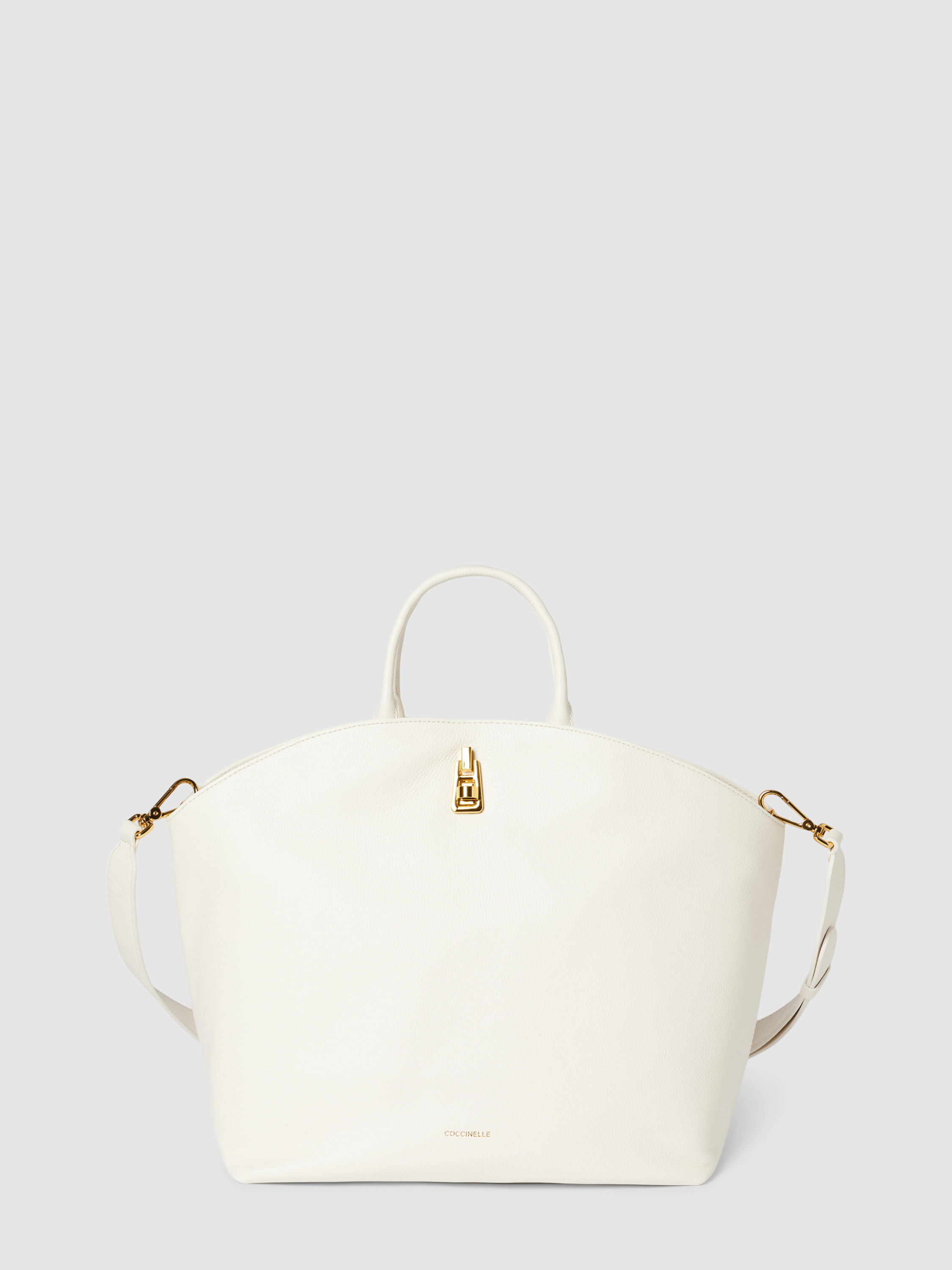 Coccinelle Shopper met labeldetail, model 'MAGIE' in wit online kopen | P&C