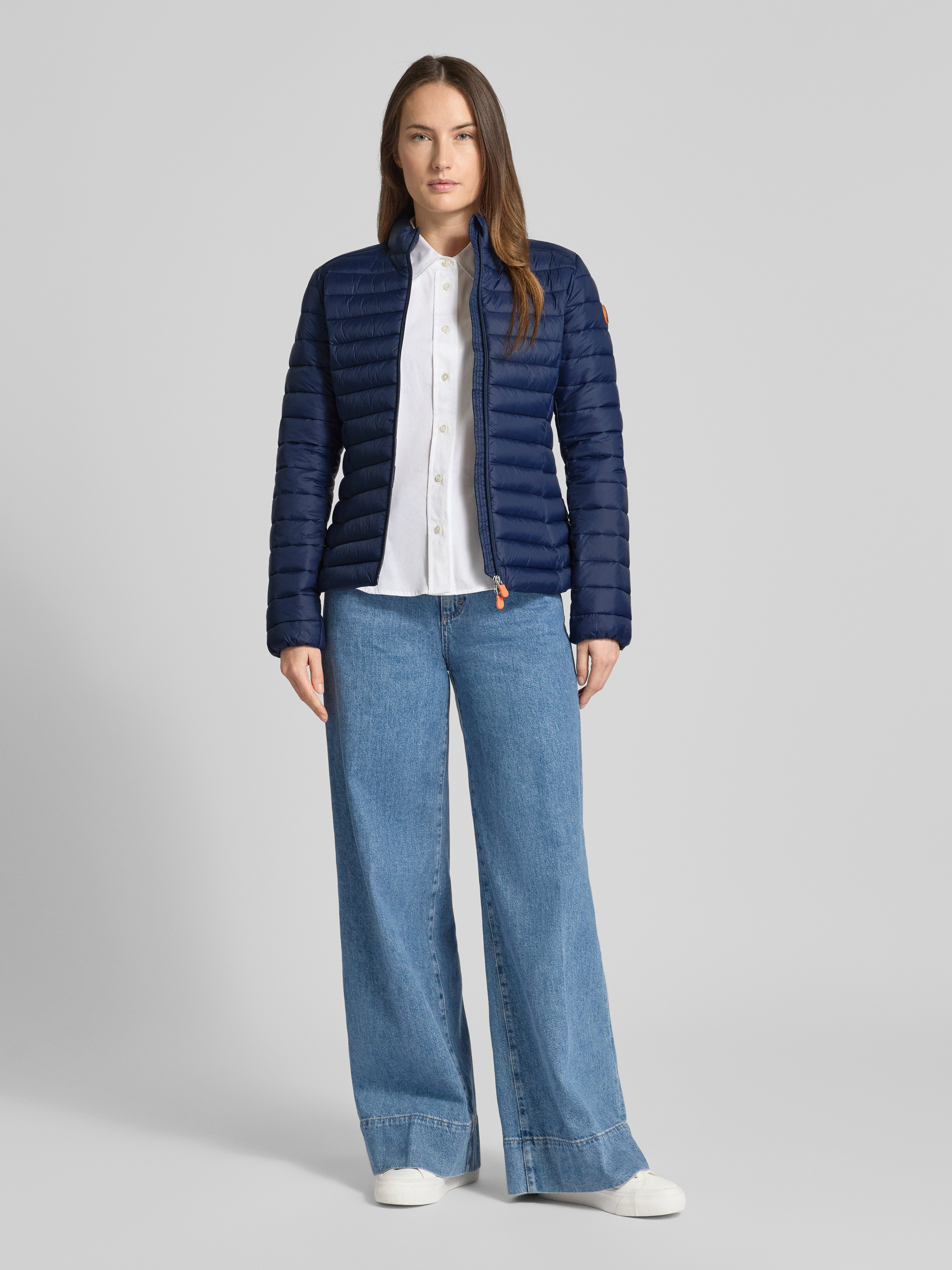 Kup online SAVE THE DUCK Kurtka pikowana o kroju slim fit ze stójką z ...