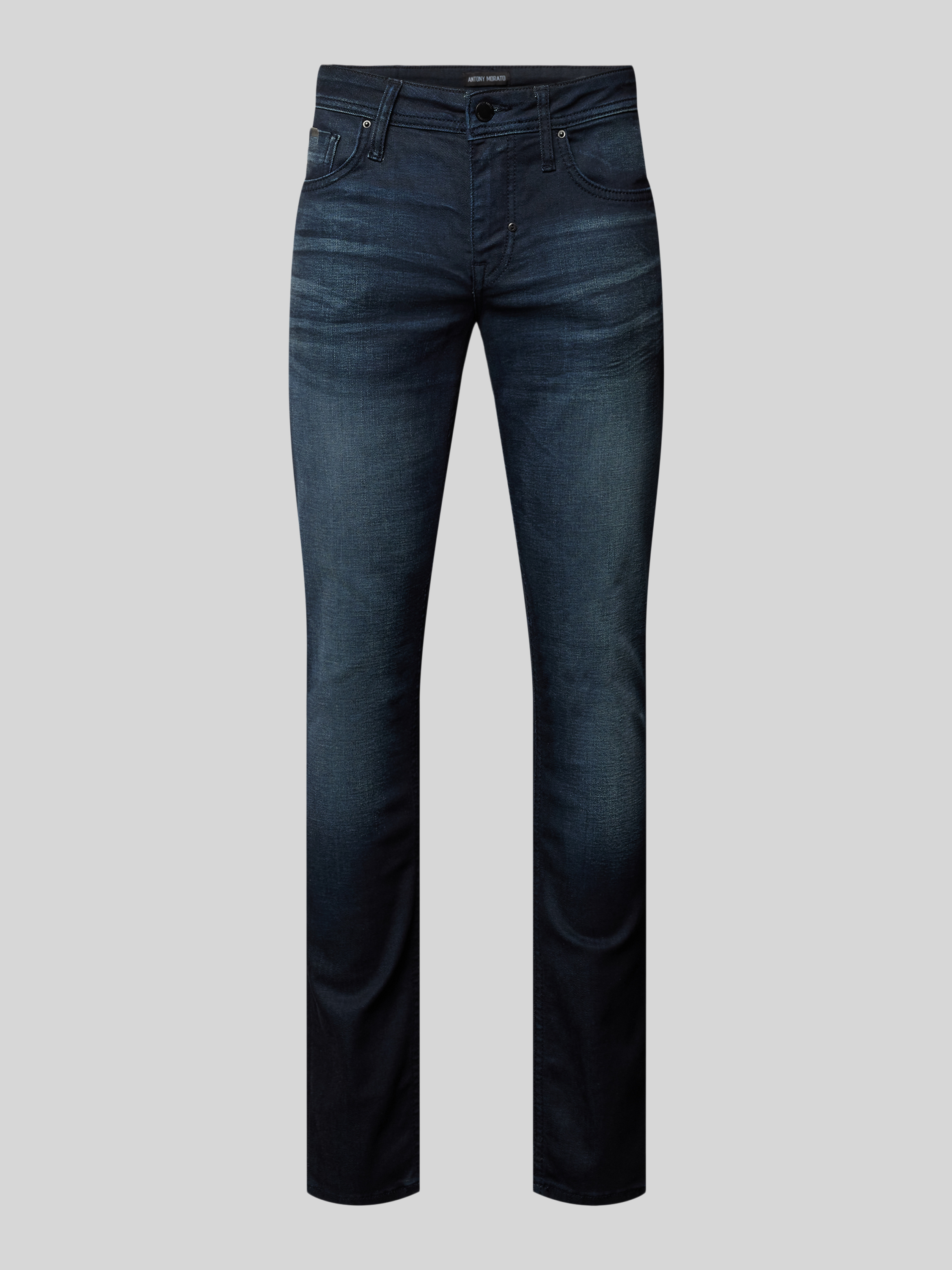 Antony Morato Tapered Fit Jeans im Used-Look Modell 'OZZY' (jeansblau ...