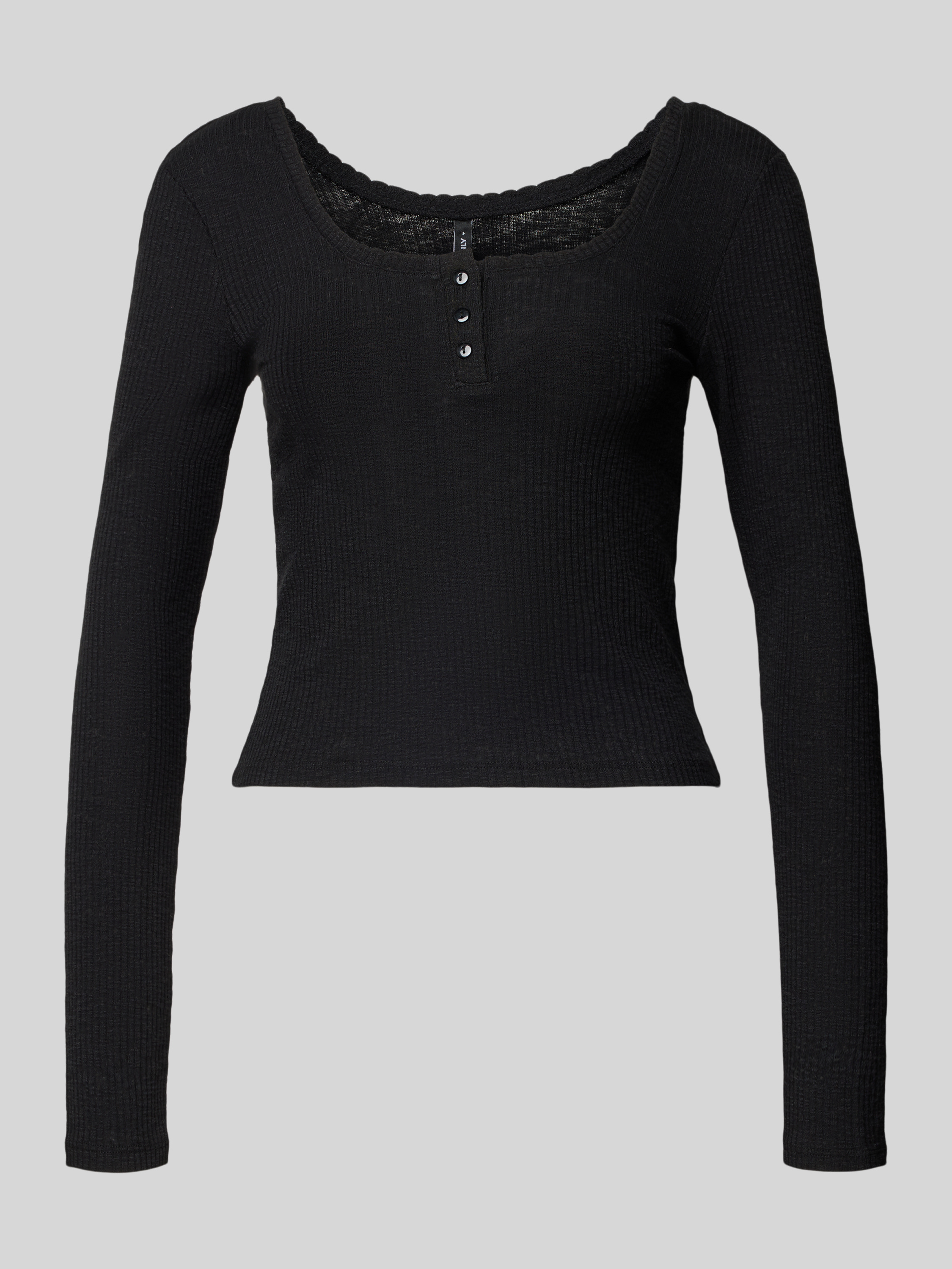 Only Slim Fit Langarmshirt mit Baumwoll-Anteil Modell 'JULIANE LIFE ...