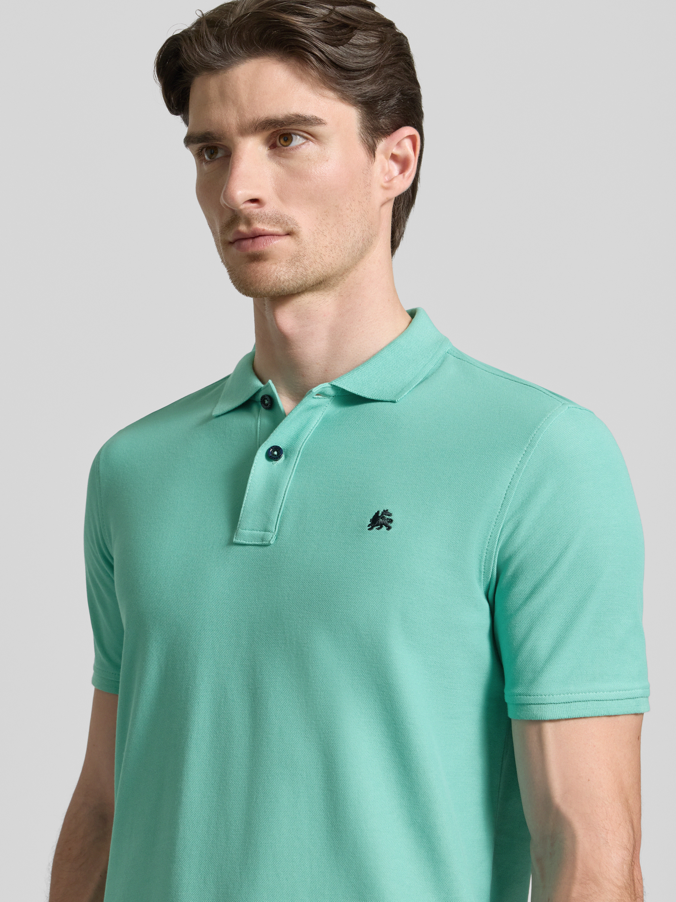 Lerros Poloshirt mit Logo-Stitching Modell 'PERFORMANCE' (mint) online ...