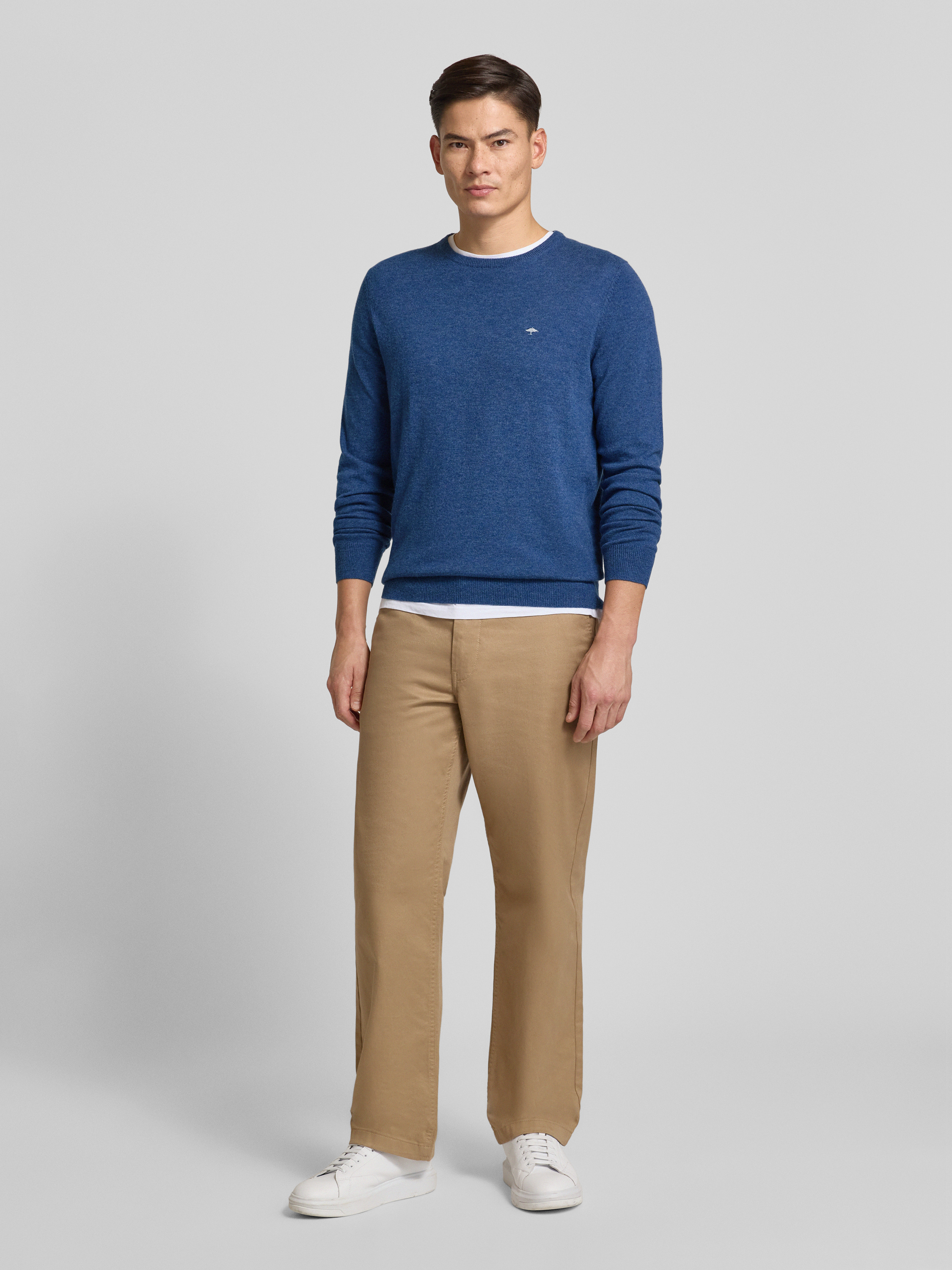 Fynch-Hatton Regular Fit Pullover mit Kaschmir-Anteil Modell 'Merino ...