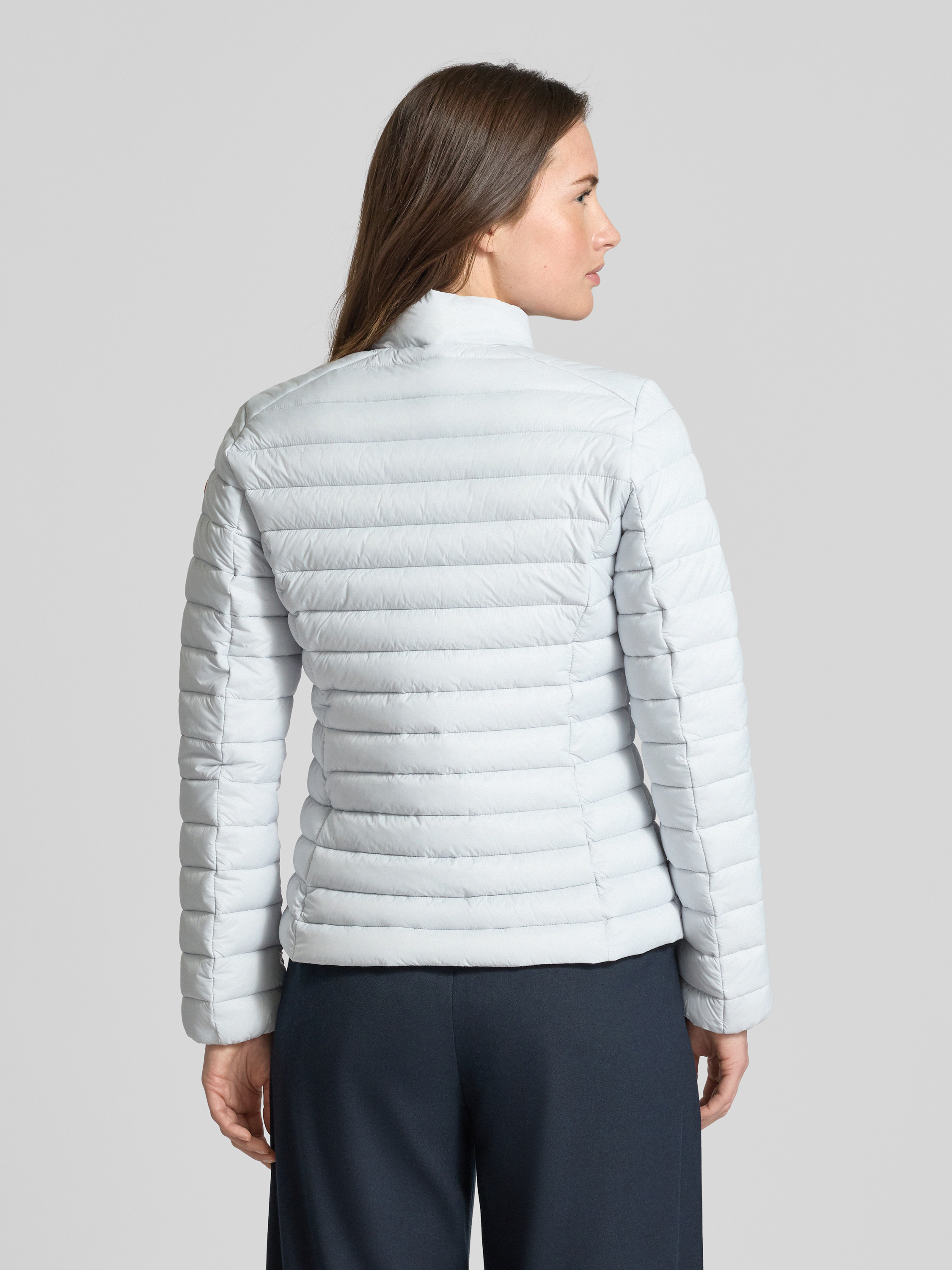 Kup online SAVE THE DUCK Kurtka pikowana o kroju slim fit ze stójką z ...