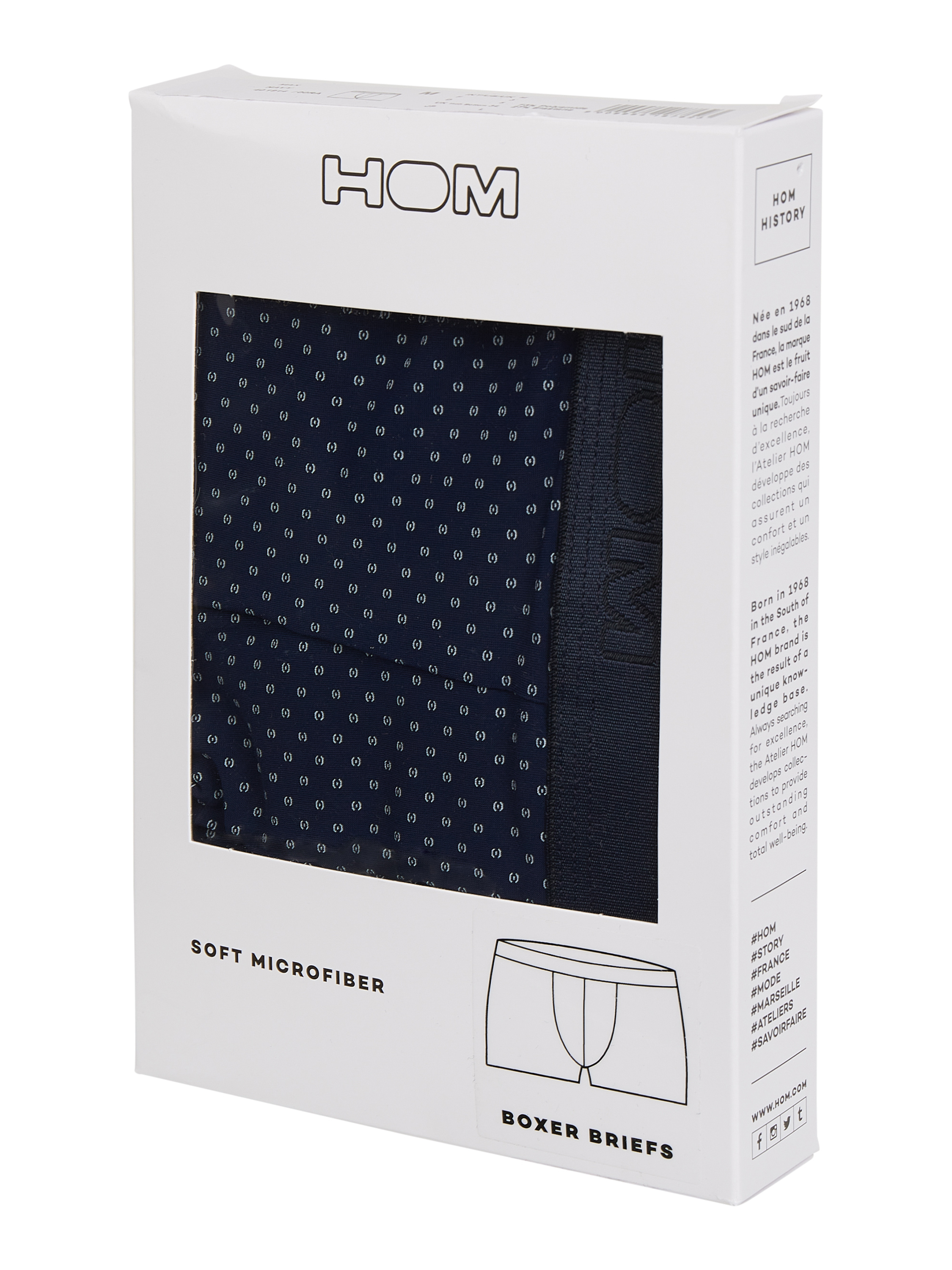 HOM Trunks aus Mikrofaser Modell 'Max' (dunkelblau) online kaufen