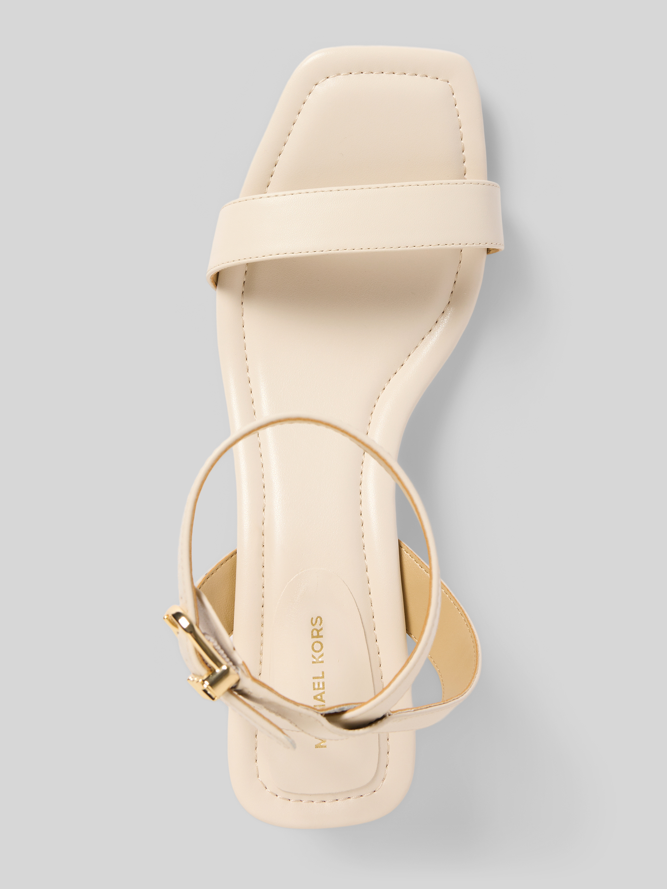 MICHAEL Michael Kors Sandalette van leer Model 'MERRIAM' in offwhite ...