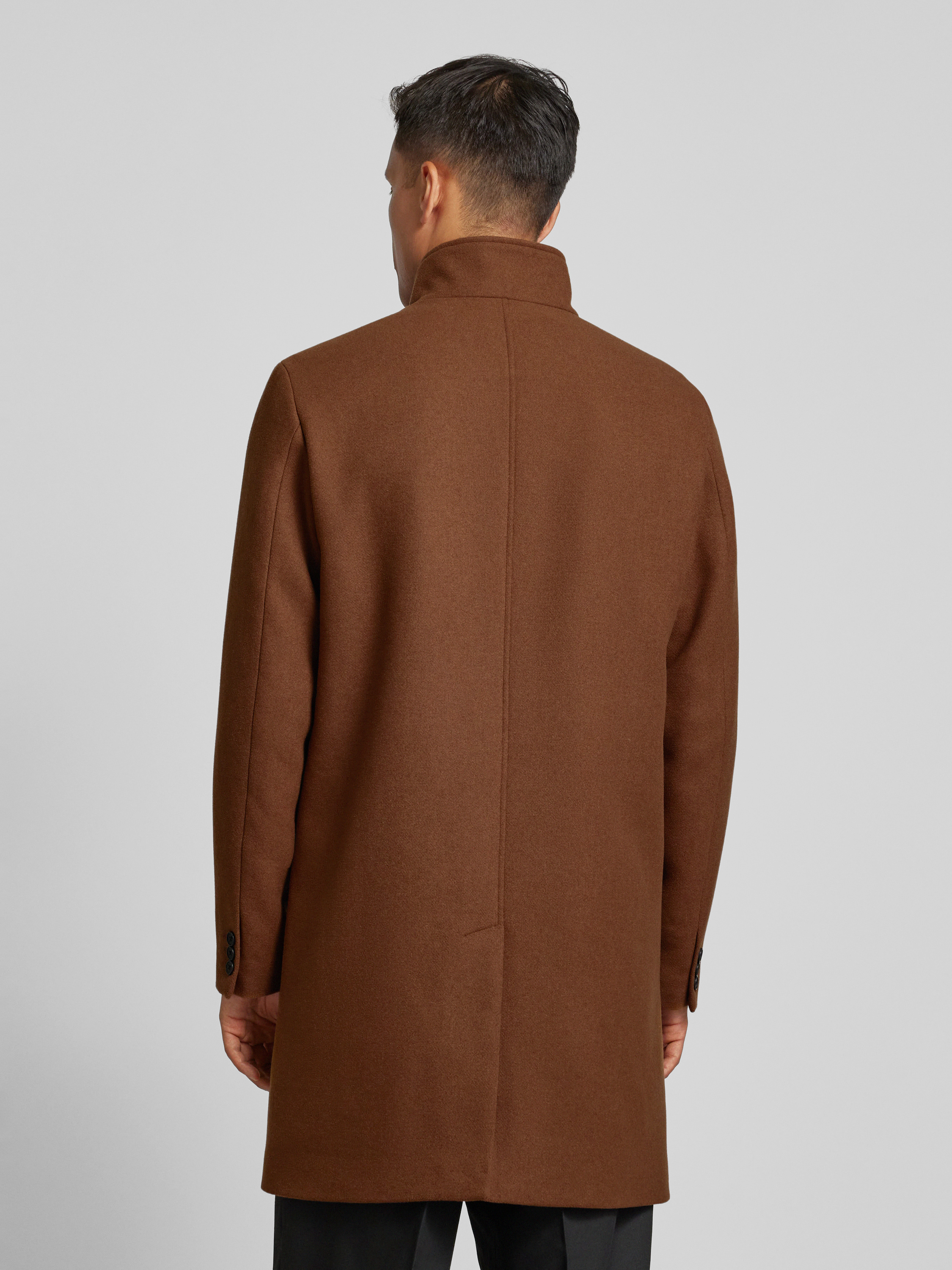 Jack & Jones Premium Mantel aus Woll-Mix Modell 'WILSON' (cognac ...