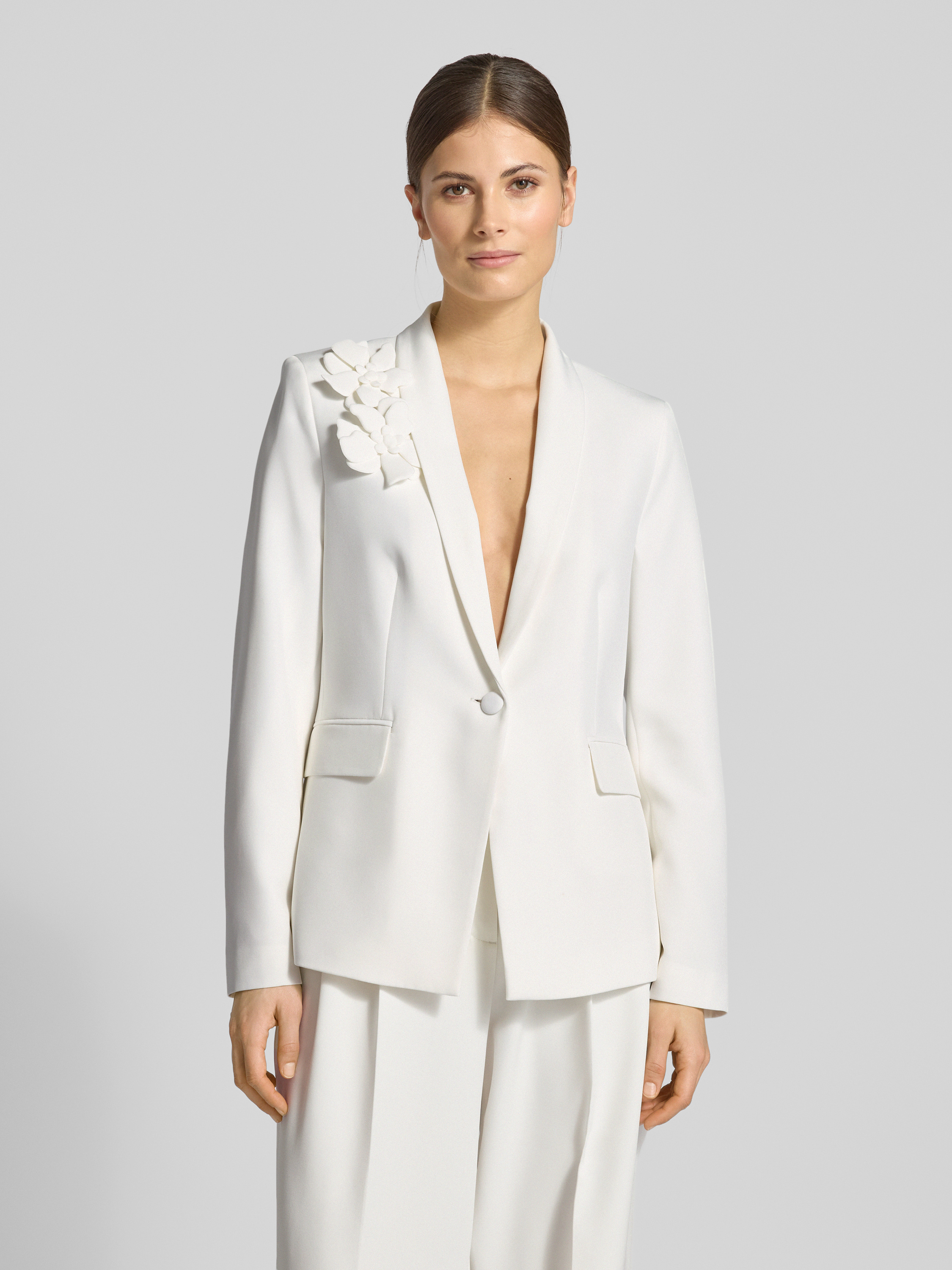 Christian Berg Woman Selection Regular Fit Blazer mit floralen ...