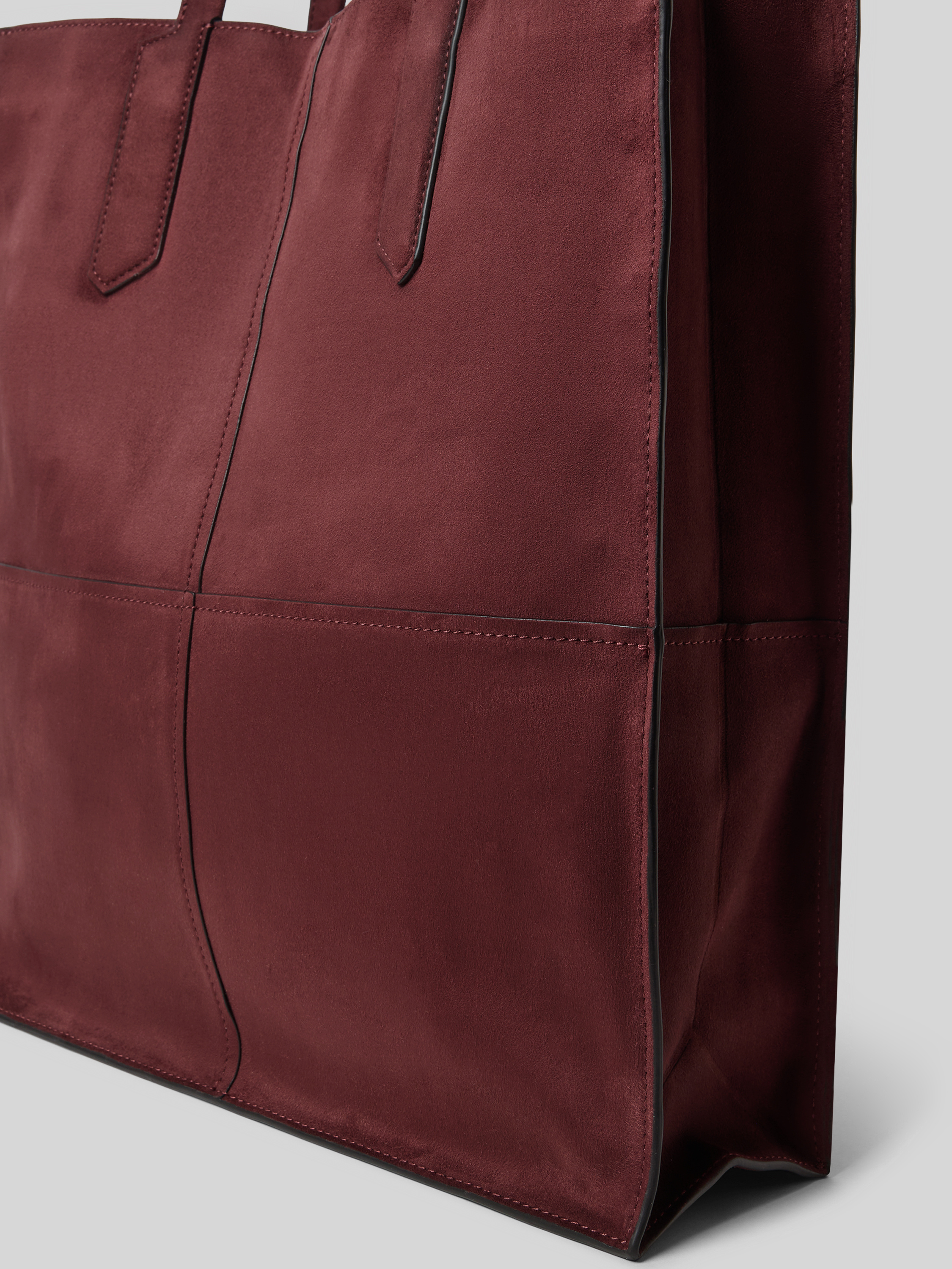 LIEBESKIND BERLIN Tote bag met labeldetail, model 'AMY' in bordeaux online kopen | P&C