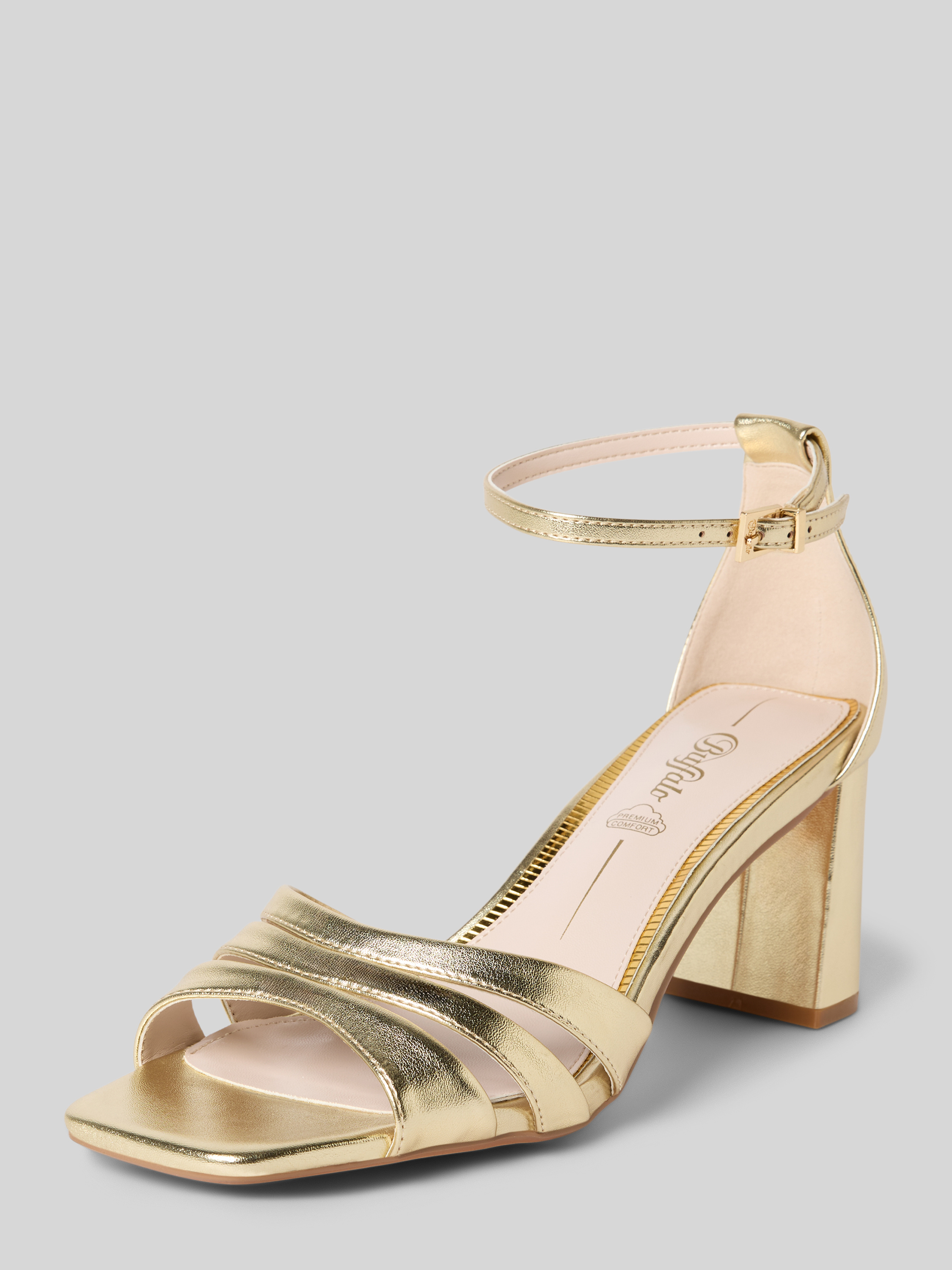 Buffalo High Heels met Doornsluiting in goud gemêleerd online kopen | P&C