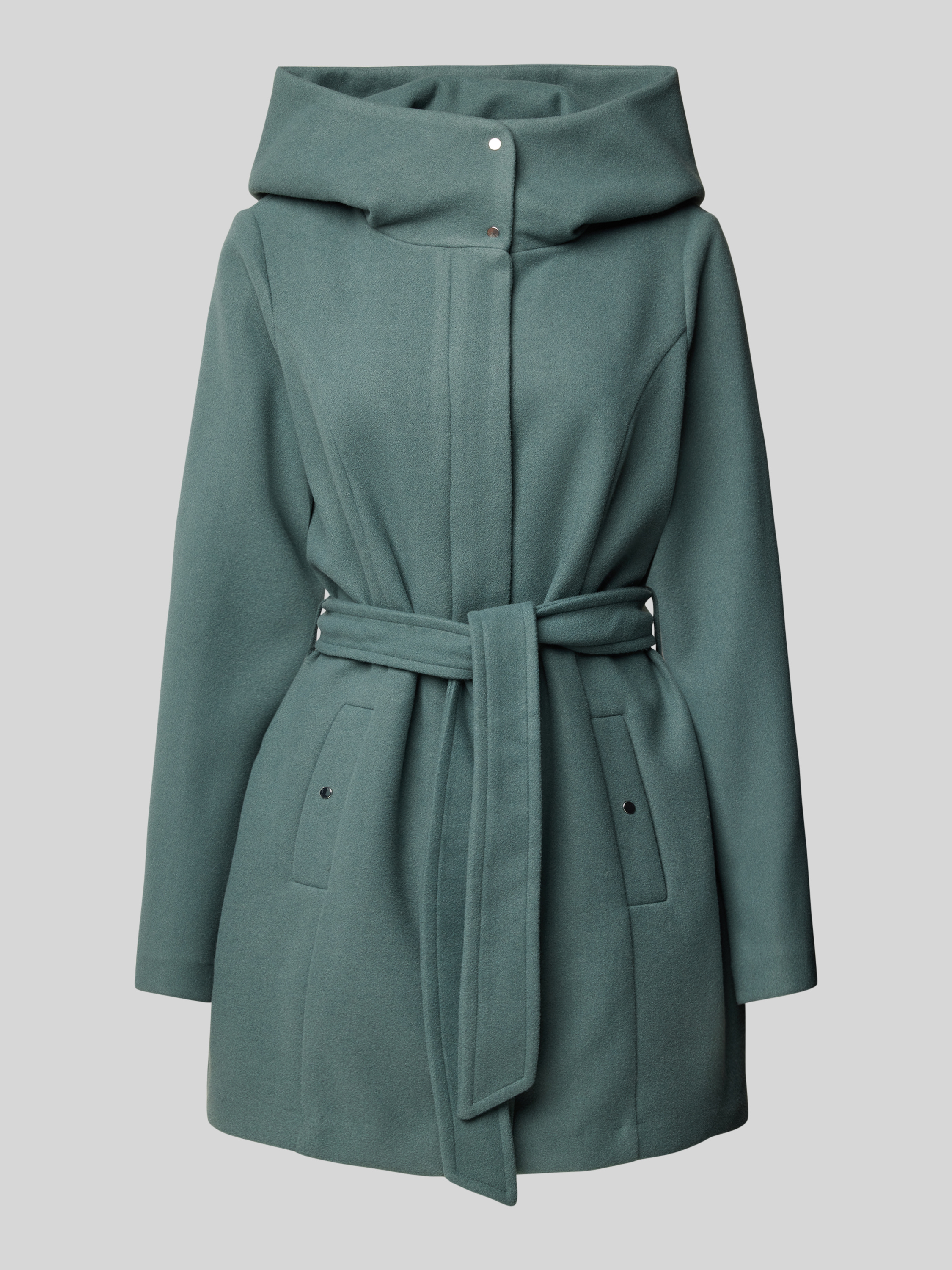 Vero Moda Regular Fit Mantel in Filz-Optik mit Bandkragen Modell ...