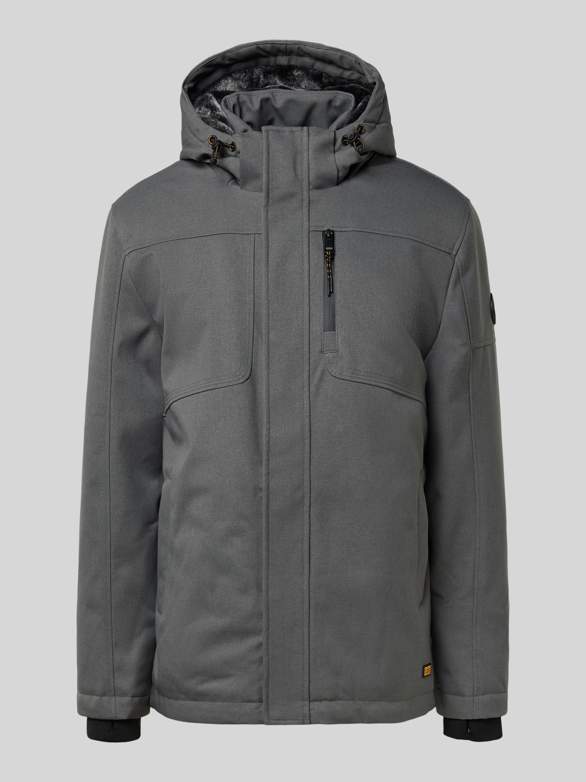 CARS JEANS Jacke mit Kapuze Modell 'ROCKO' (graphit) online kaufen