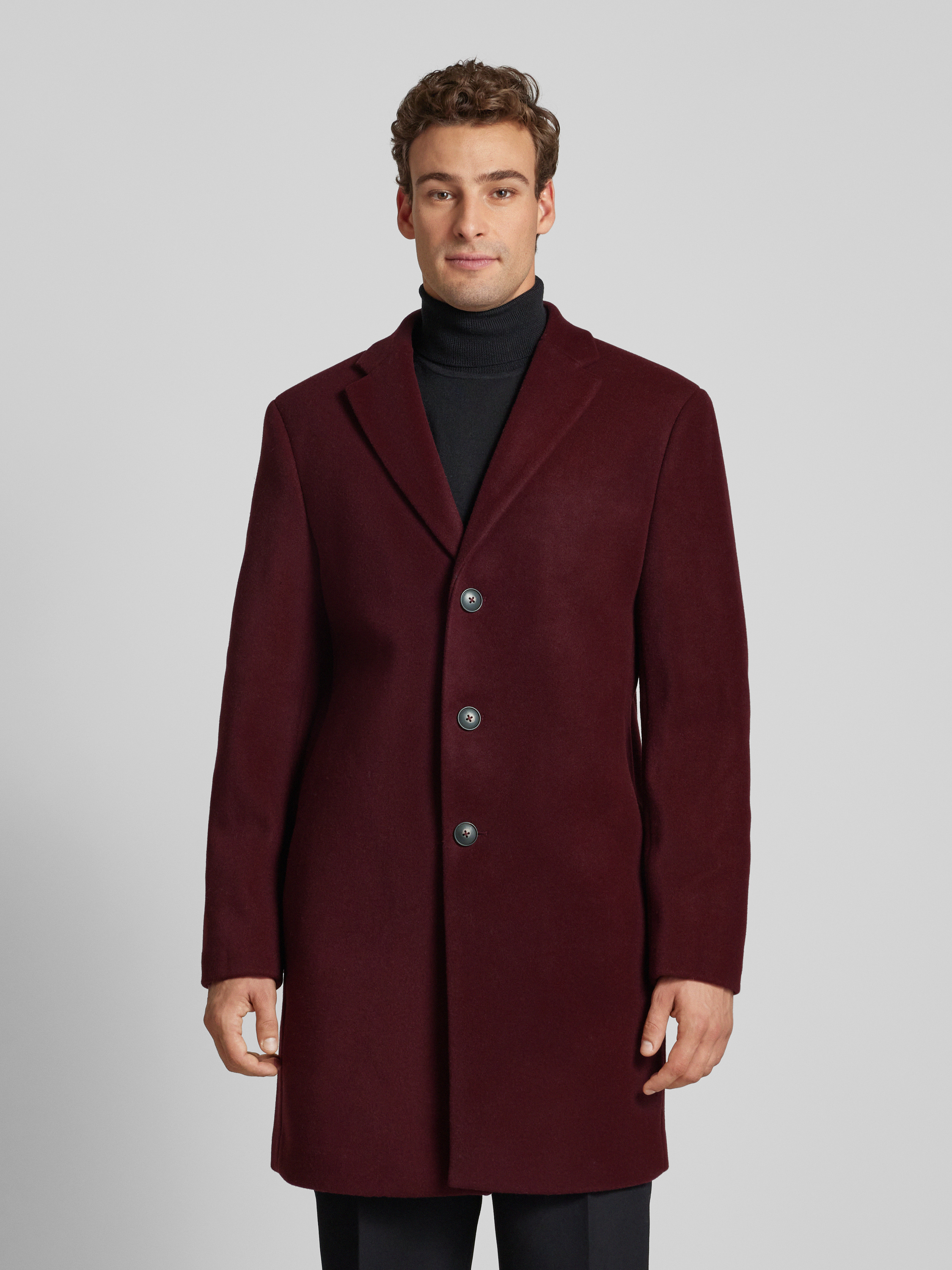 MCNEAL Mantel mit Reverskragen (dunkelrot) online kaufen