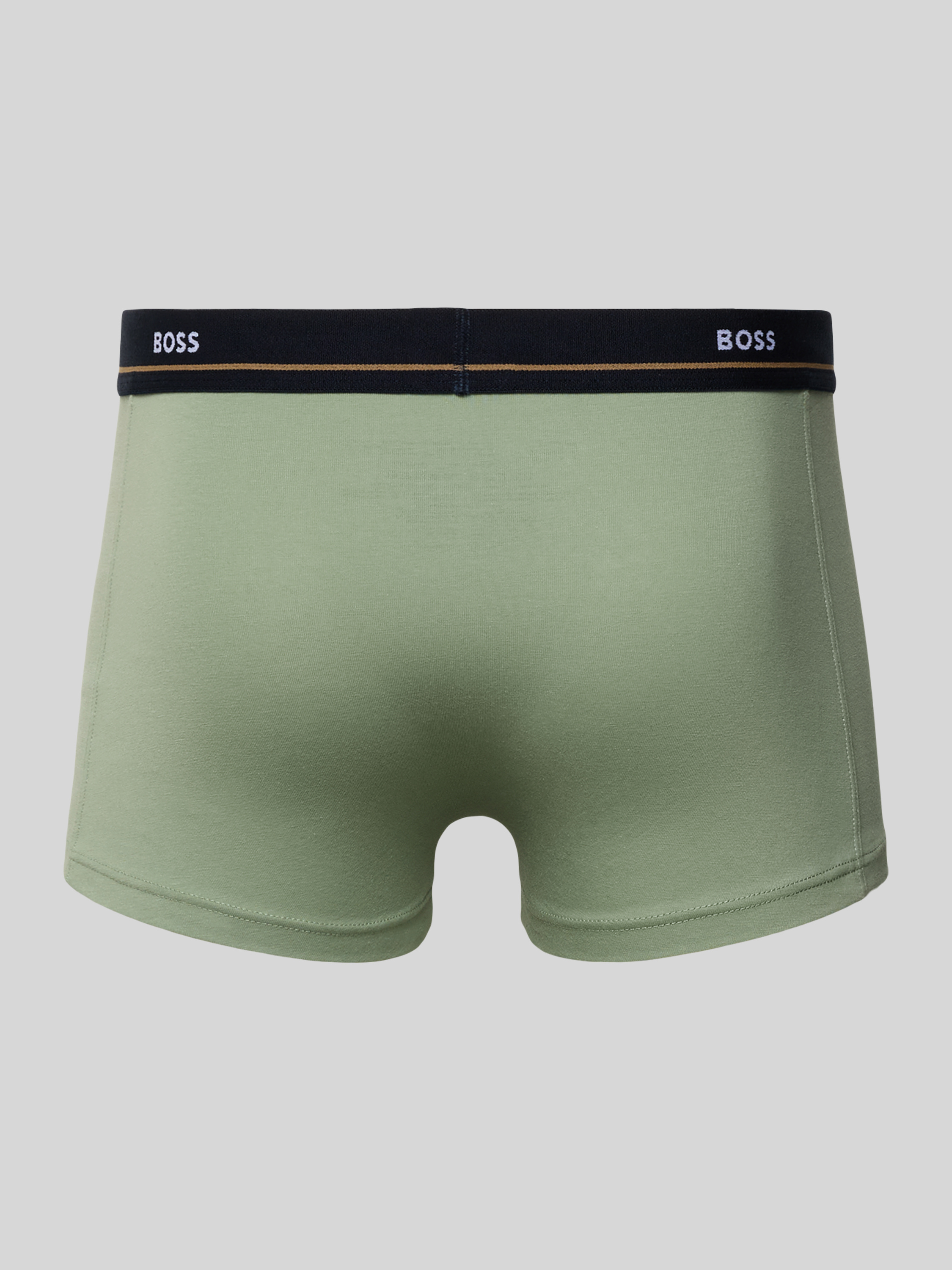 BOSS Trunks aus Baumwoll-Mix im 5er-Pack Modell 'ESSENTIAL' (lind ...