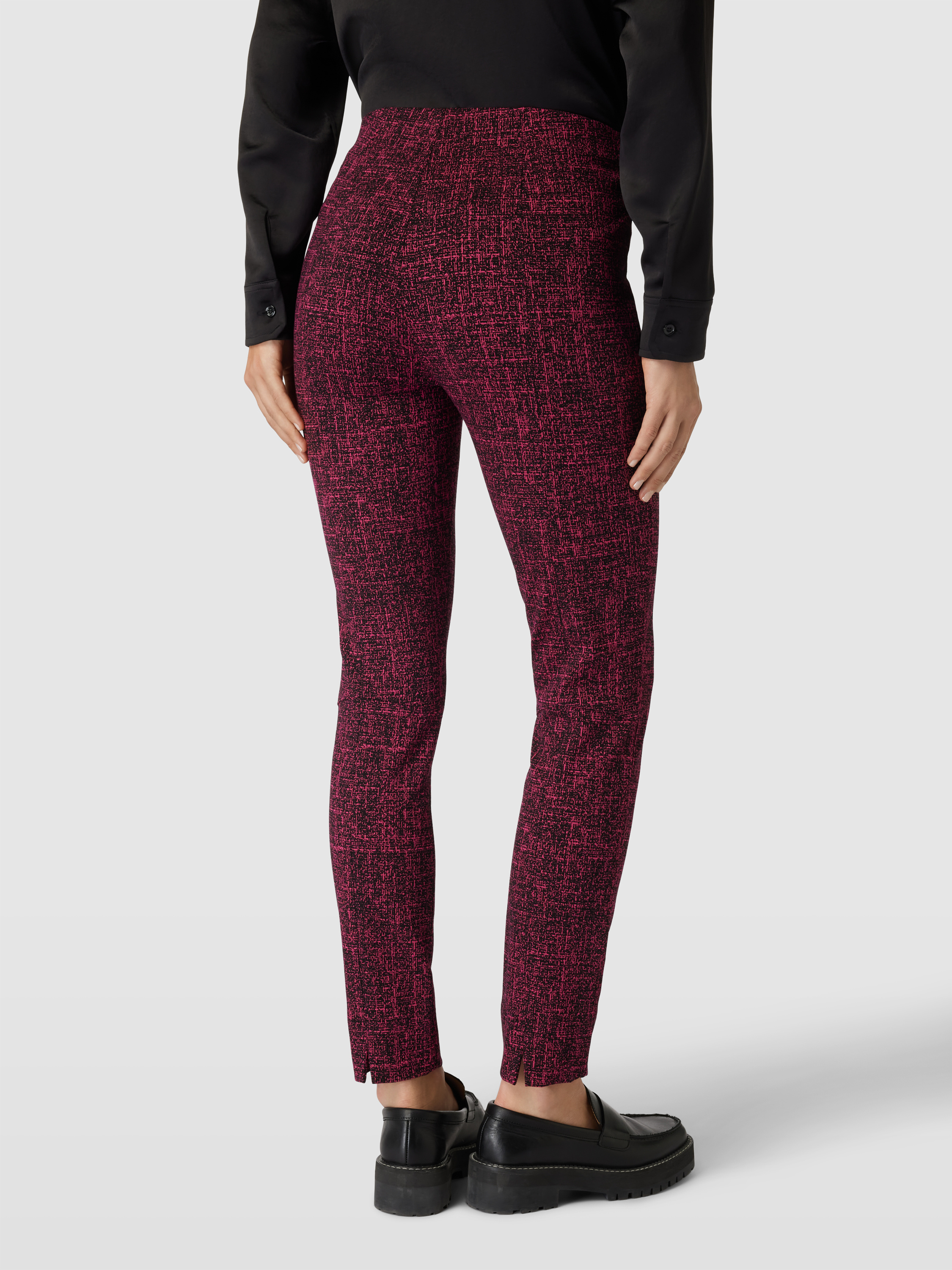 Raffaello Rossi Stoffhose mit Strukturmuster Modell 'PENNY' (pink ...