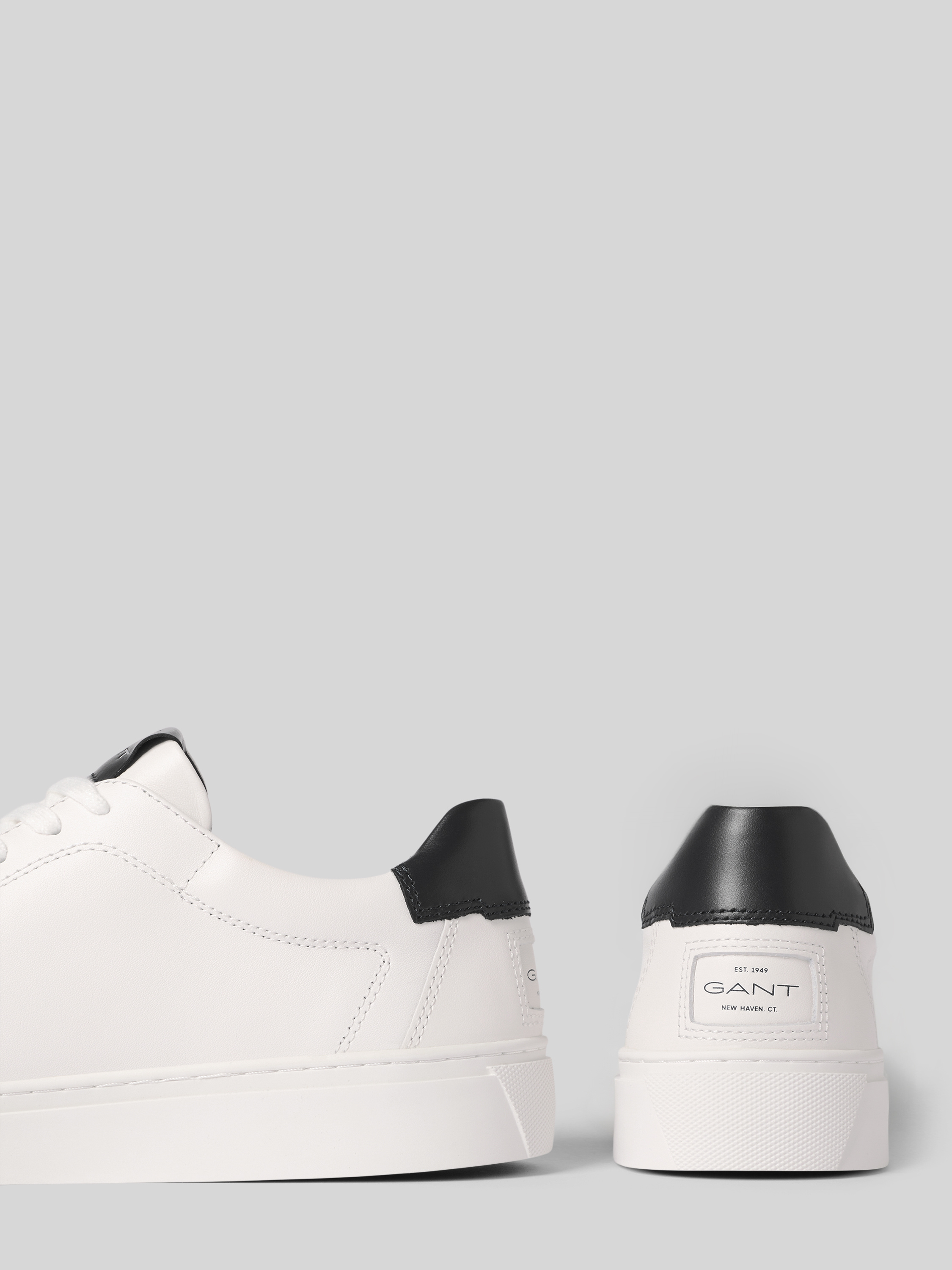 Gant Sneaker aus echtem Leder Modell 'Julien' (weiss) online kaufen