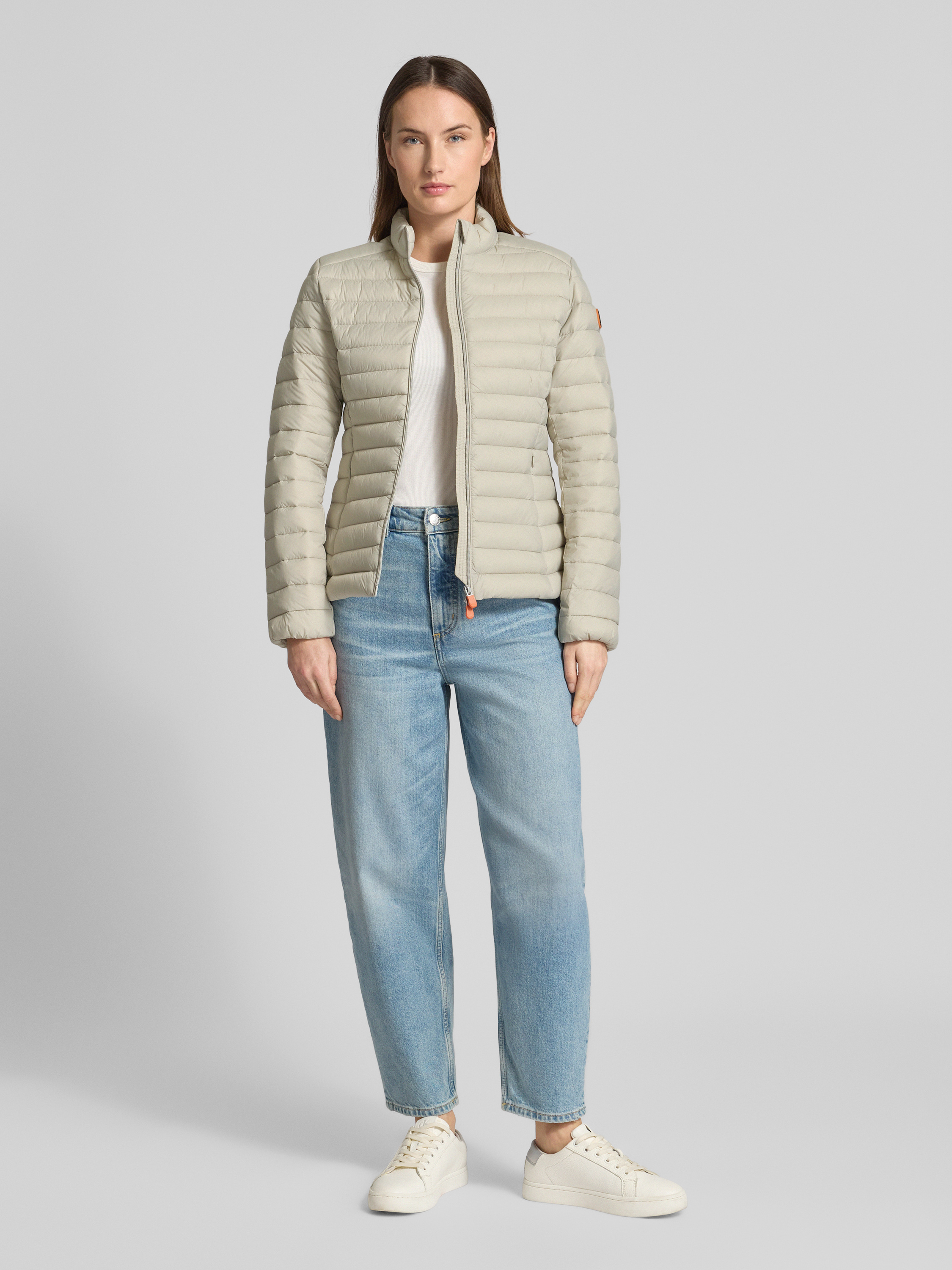 Kup online SAVE THE DUCK Kurtka pikowana o kroju slim fit ze stójką z ...