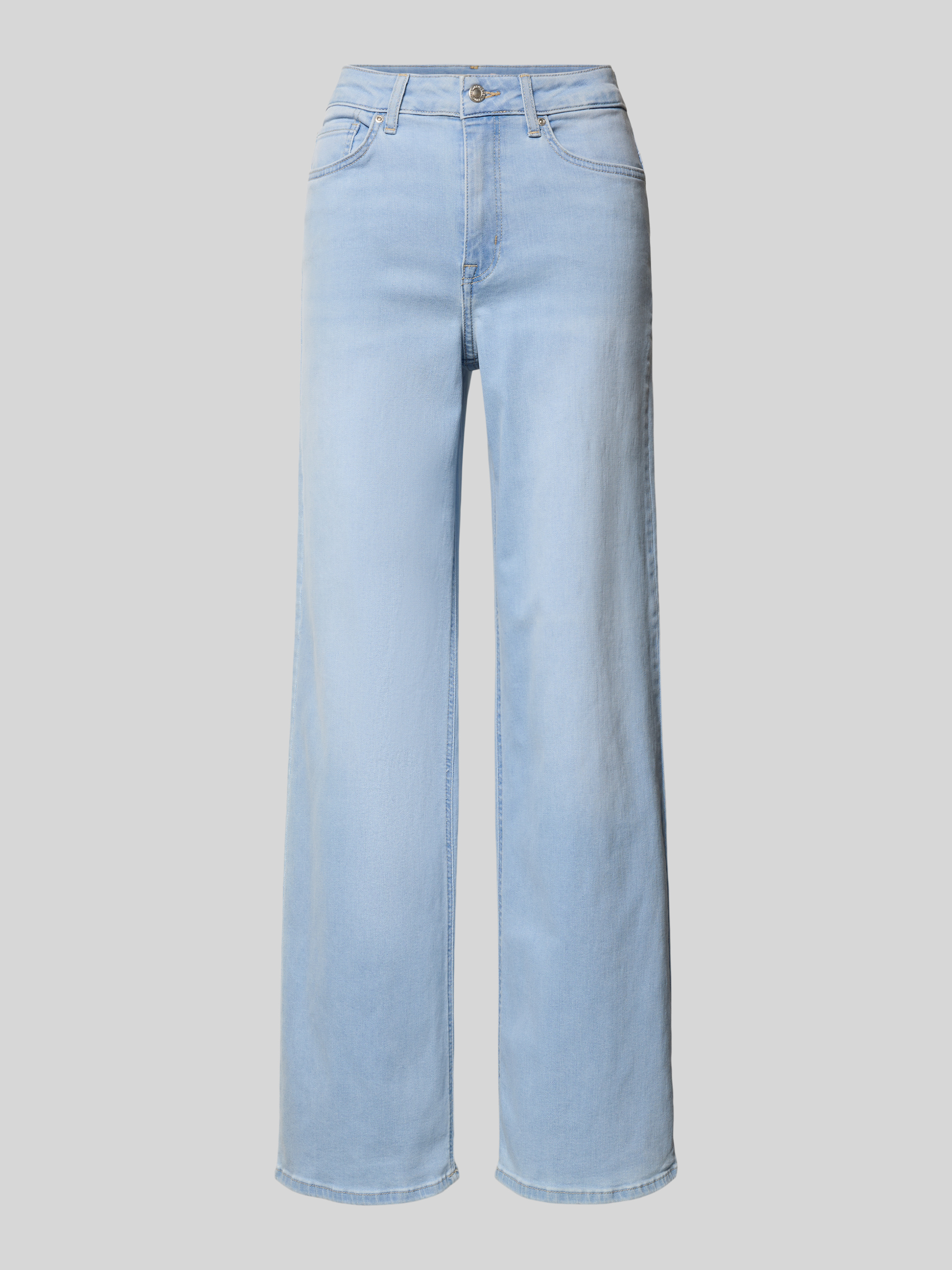 Only Wide Leg Jeans aus Baumwoll-Mix Modell 'MADISON' (hellblau) online ...