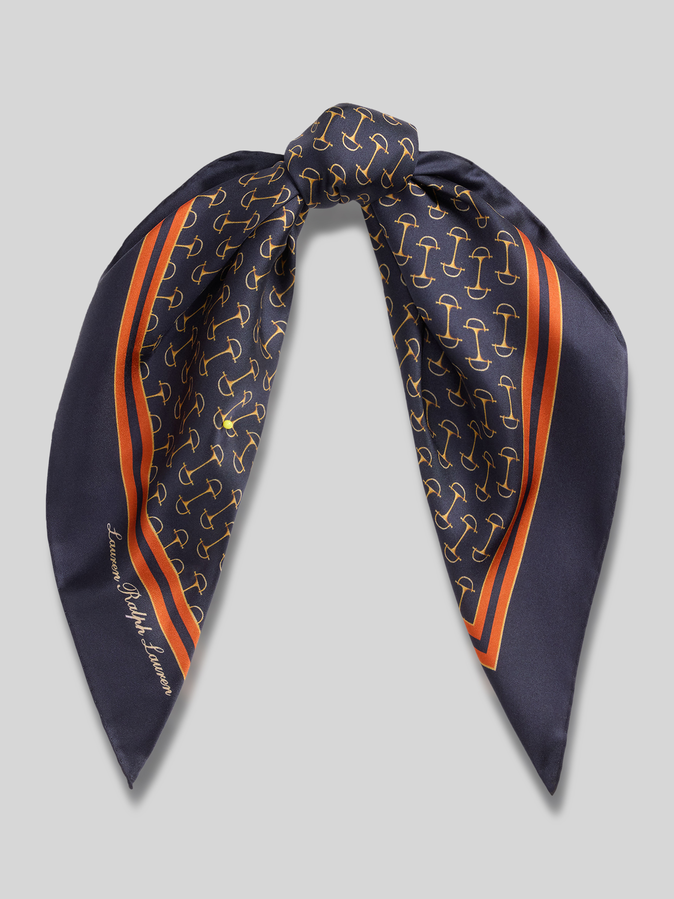 Lauren Ralph Lauren Tuch aus reiner Seide (dunkelblau) online kaufen