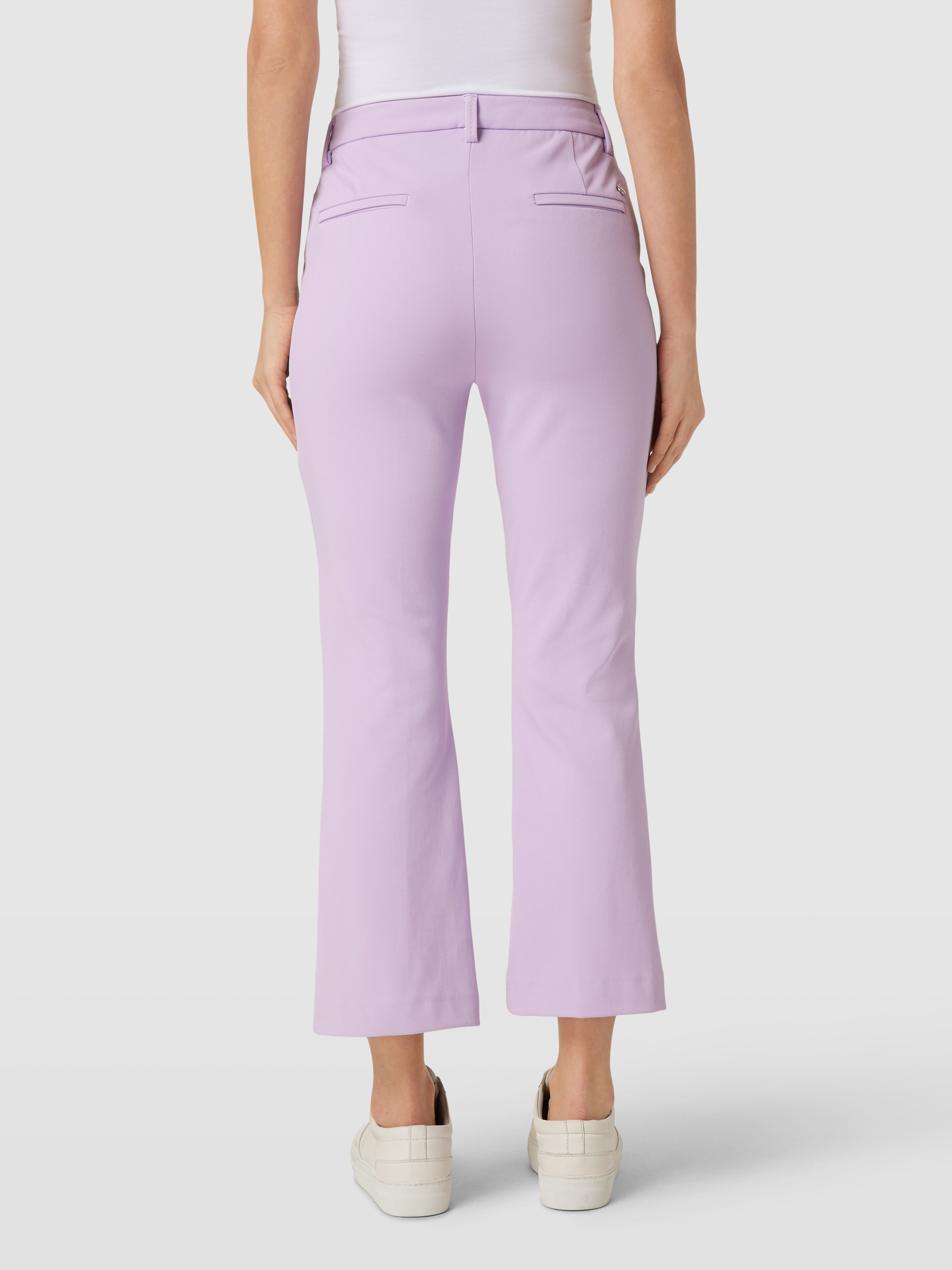 MAC Stoffhose mit ausgestelltem Bein Modell 'AIDA KICK' (flieder) online kaufen