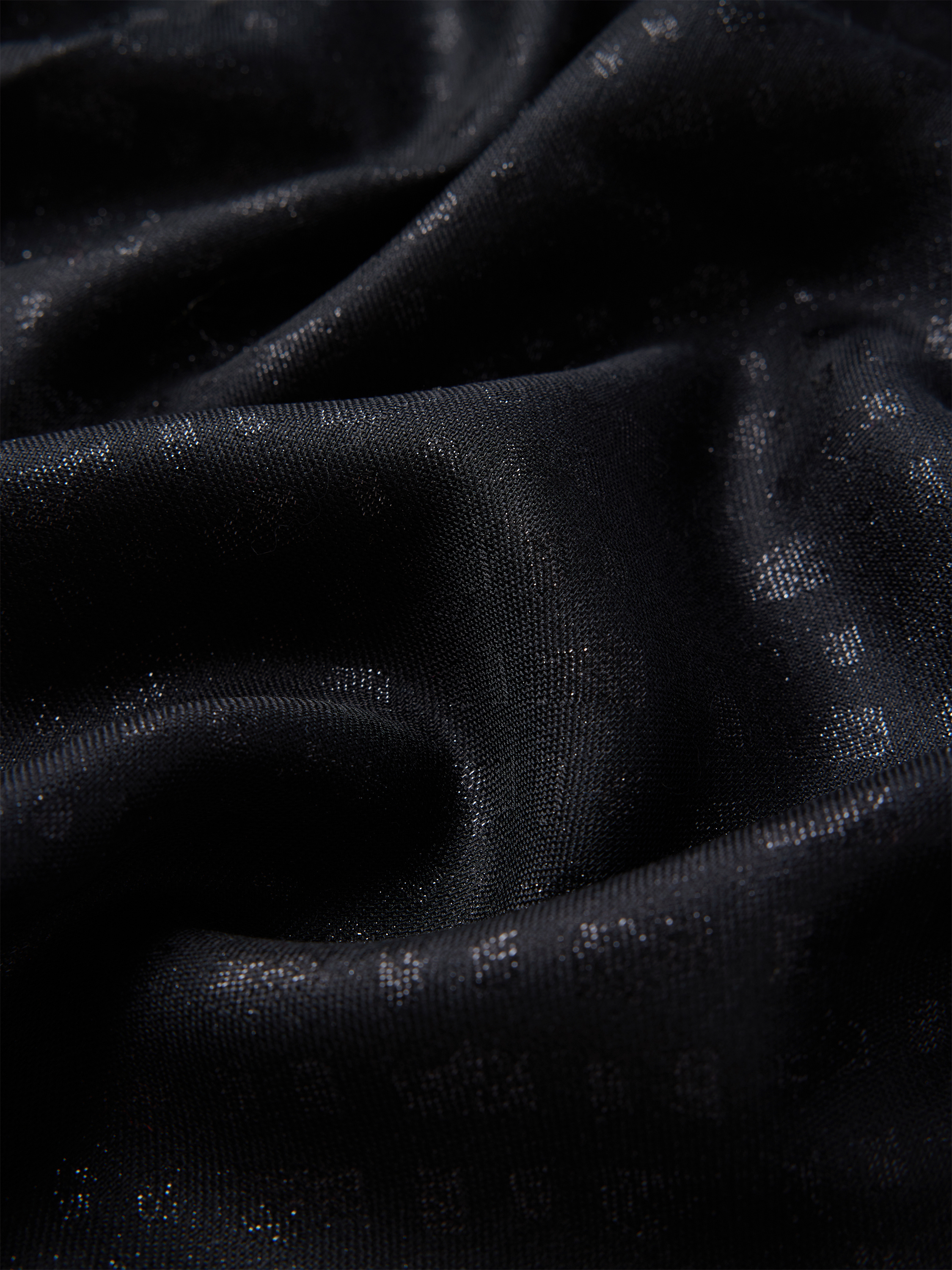 BOSS Sjaal van een mix van modal en wol, model 'LEDONIALUREX' in zwart ...