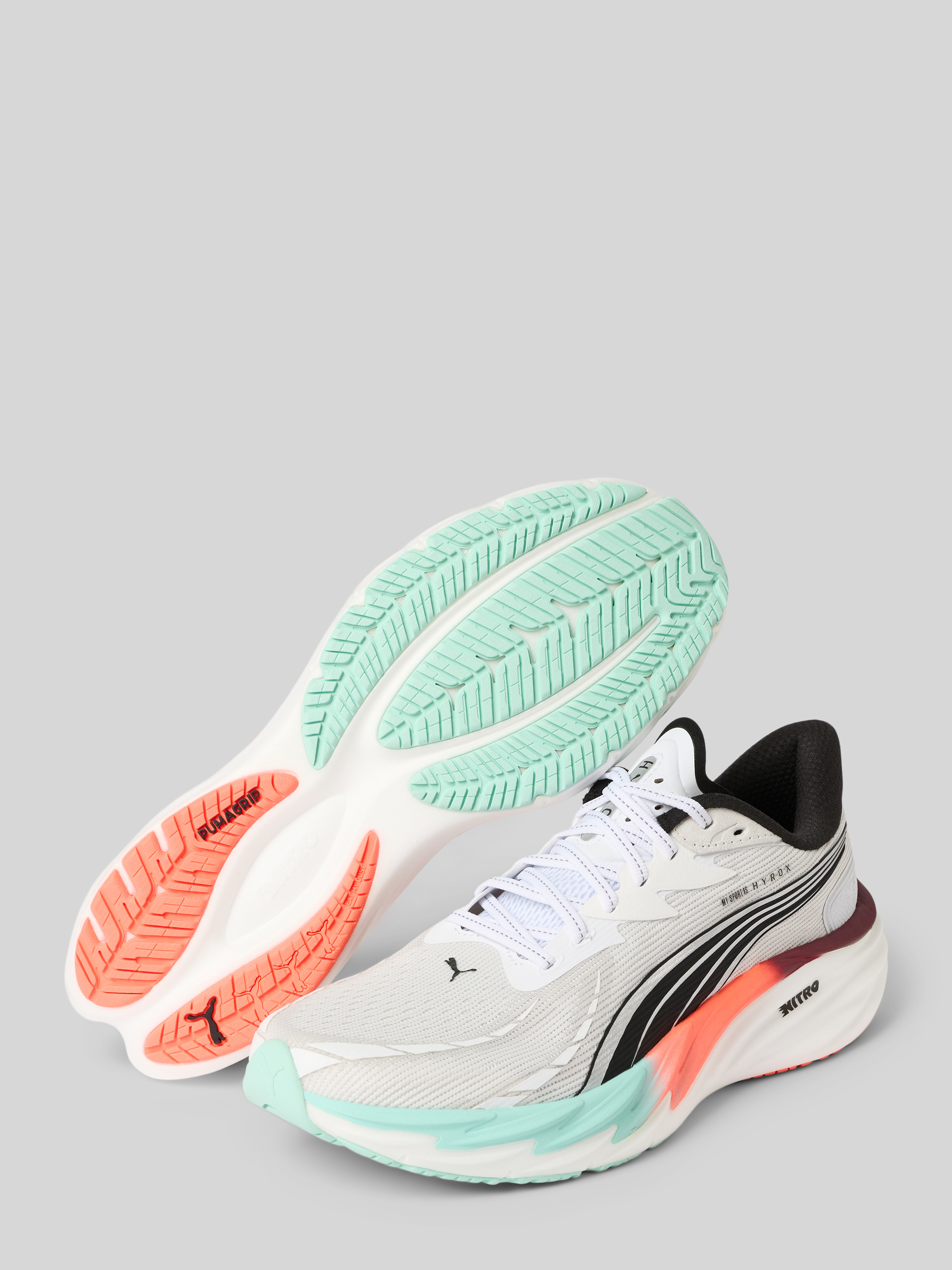 Kup online PUMA PUMA x HYROX – Sneakersy sznurowane (średnioszary)