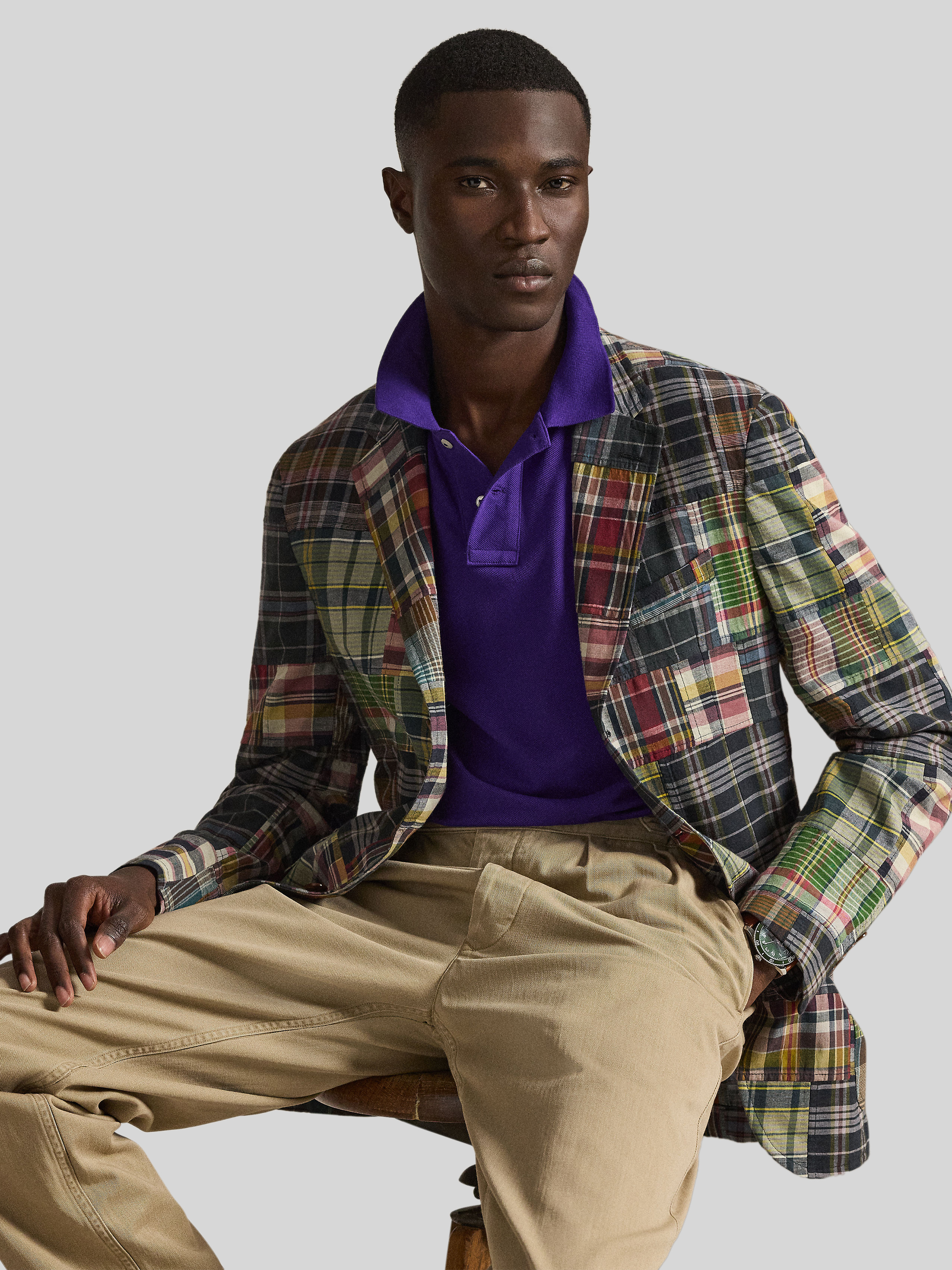 Polo Ralph Lauren Slim Fit Poloshirt aus reiner Baumwolle (violett ...