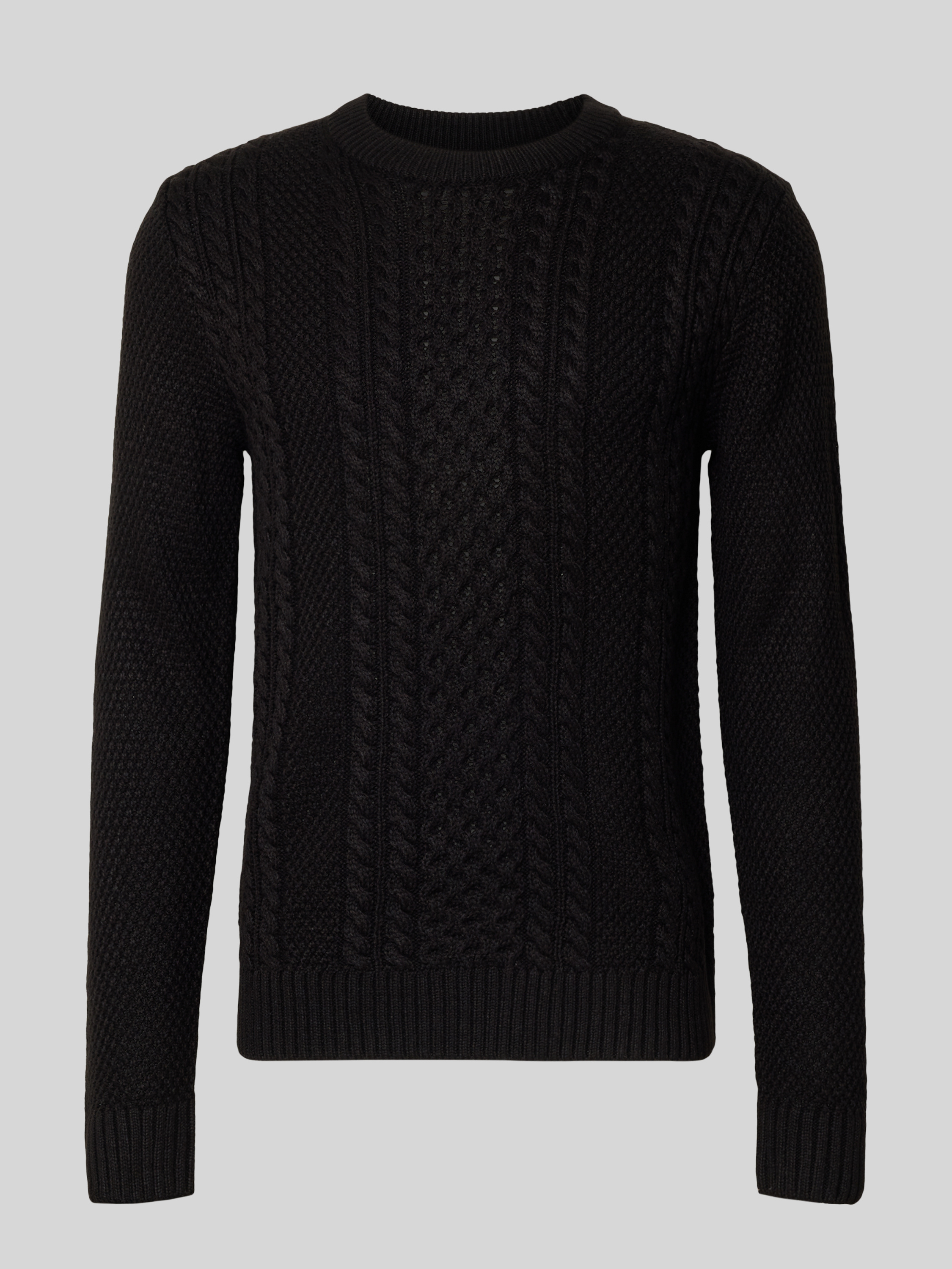 Jack & Jones Strickpullover mit gerippten Abschlüssen Modell 'PAUL ...