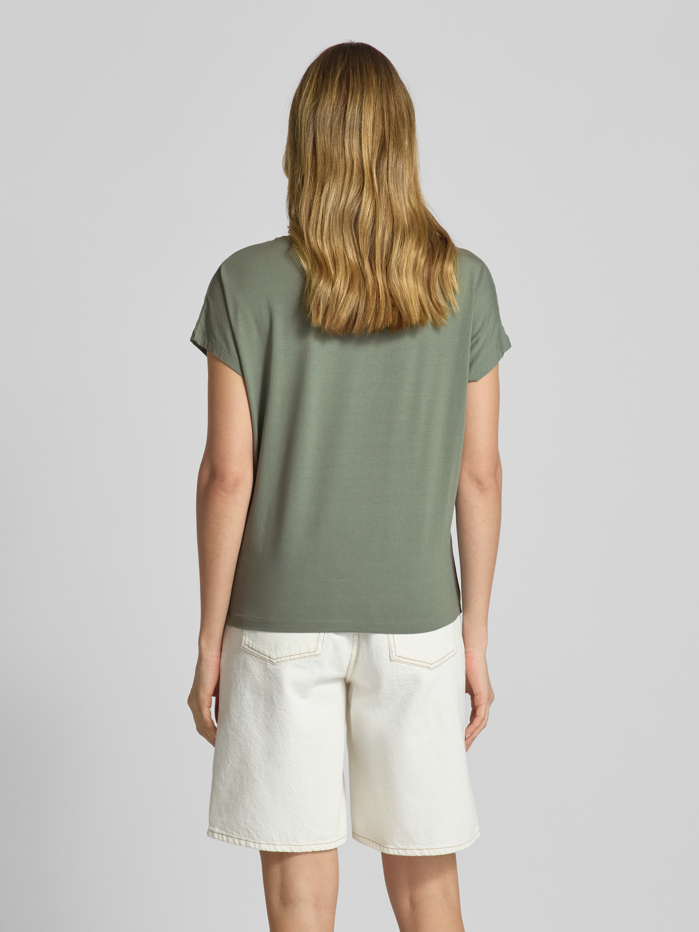 s.Oliver RED LABEL Relaxed fit shirt van viscosemix in kaki online ...