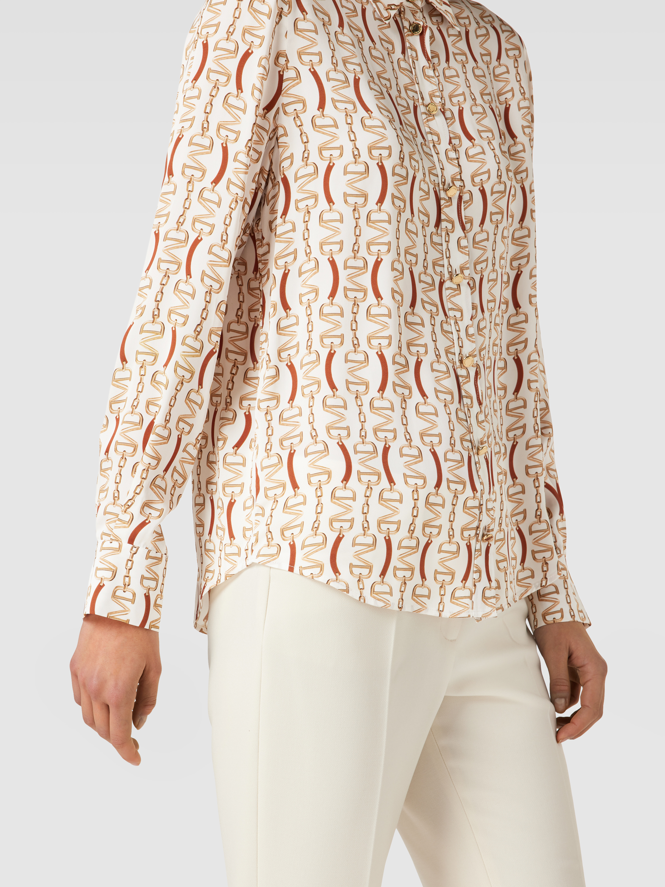 Marciano Guess Bluse mit Allover-Muster (offwhite) online kaufen