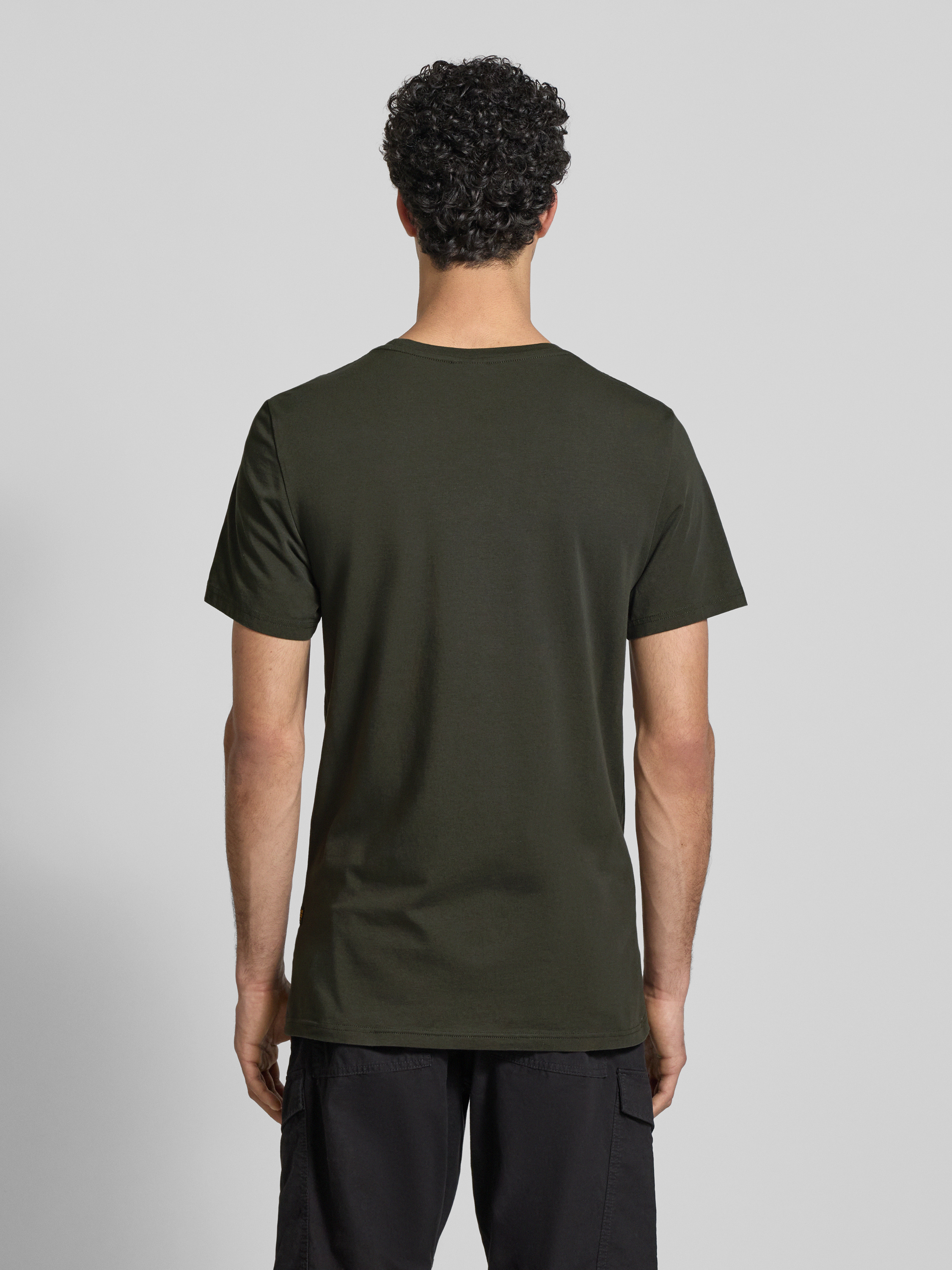 G-Star Raw Slim Fit T-Shirt mit Logo-Stitching (anthrazit) online kaufen