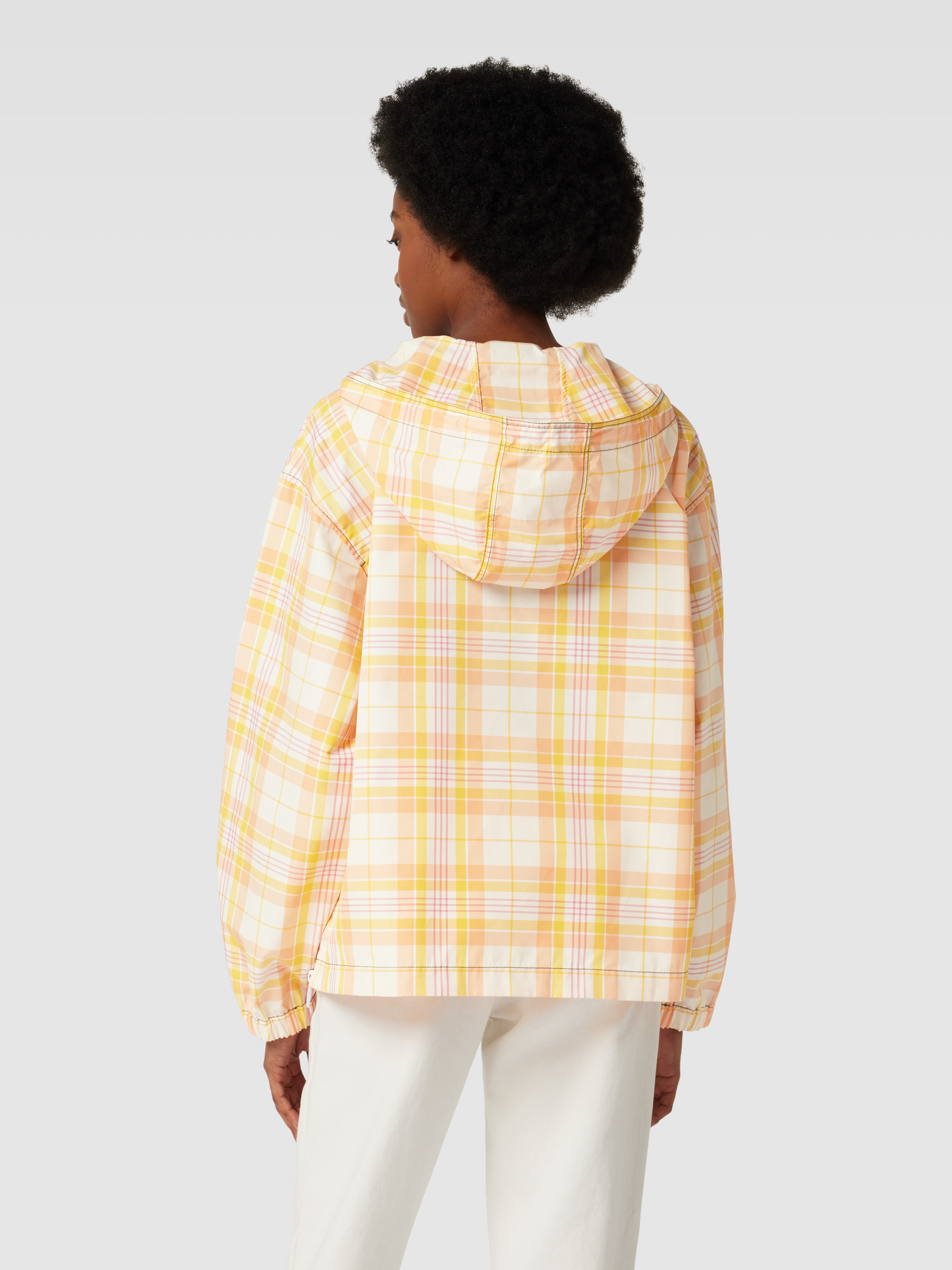 Lacoste Jacke mit Label-Patch (pink) online kaufen