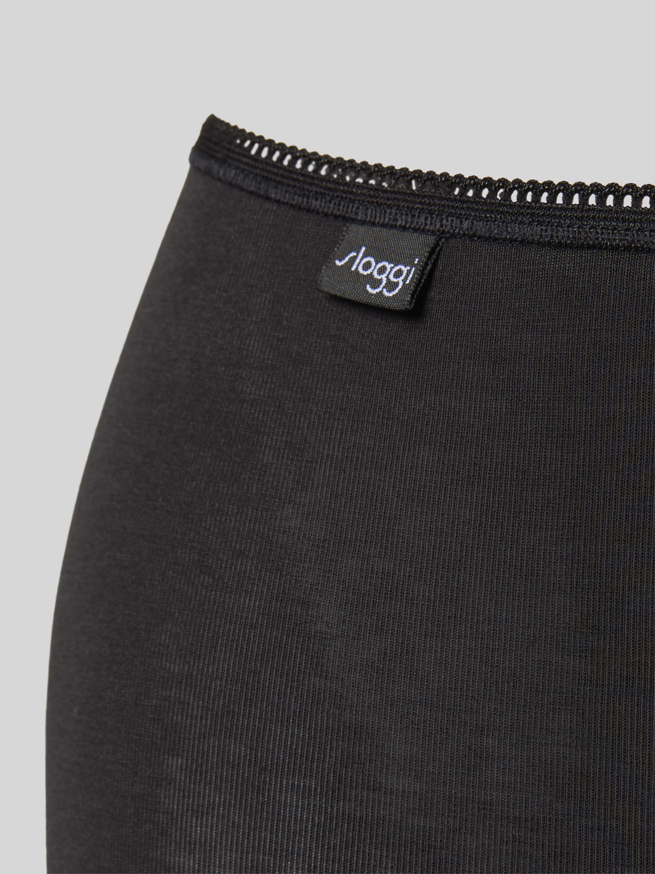 Sloggi Slip mit Label-Detail und elastischem Bund im 3er-Pack (black ...