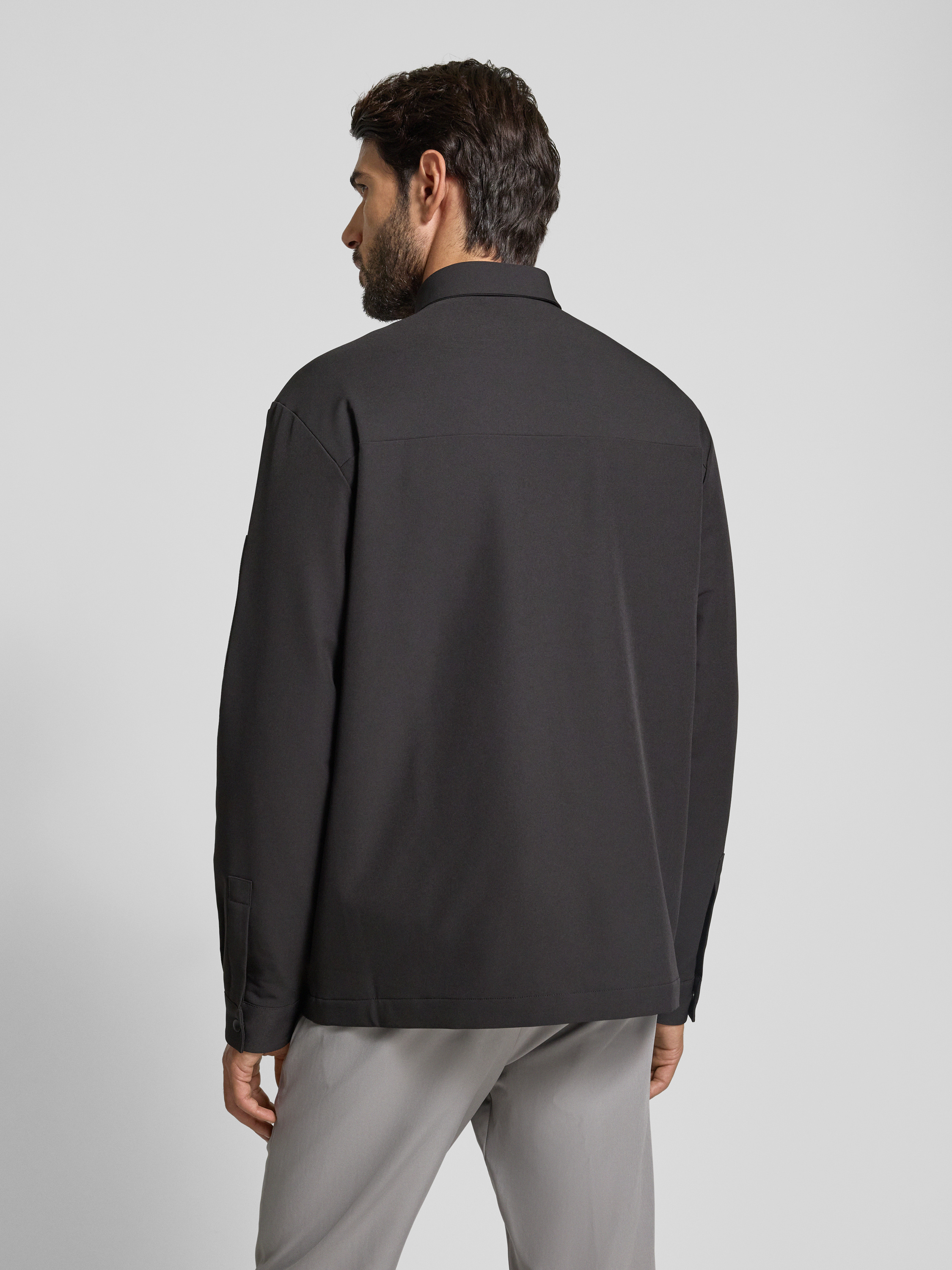 BOSS Green Regular fit functioneel jack van waterafstotend materiaal ...